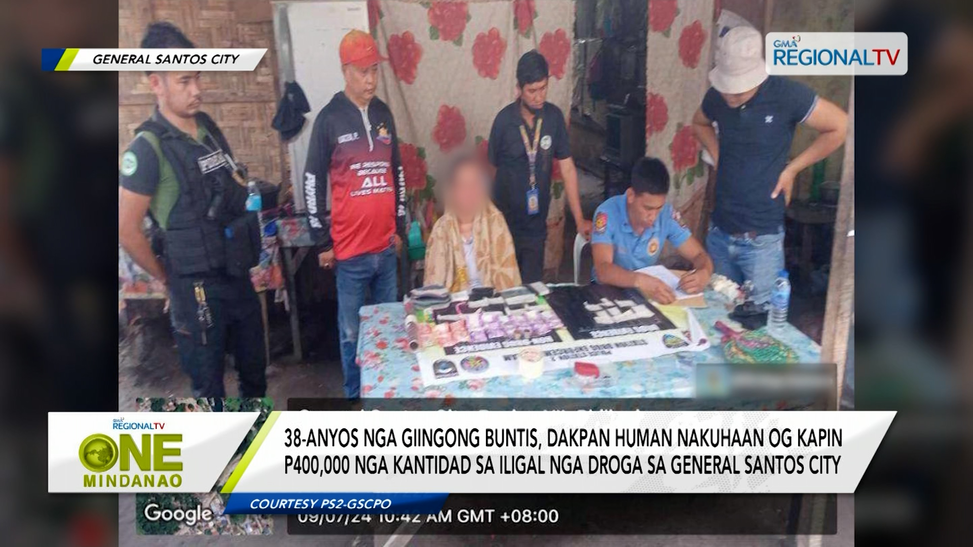 38-anyos nga buntis, dakpan human nakuhaan og kapin P400,000 nga iligal nga droga