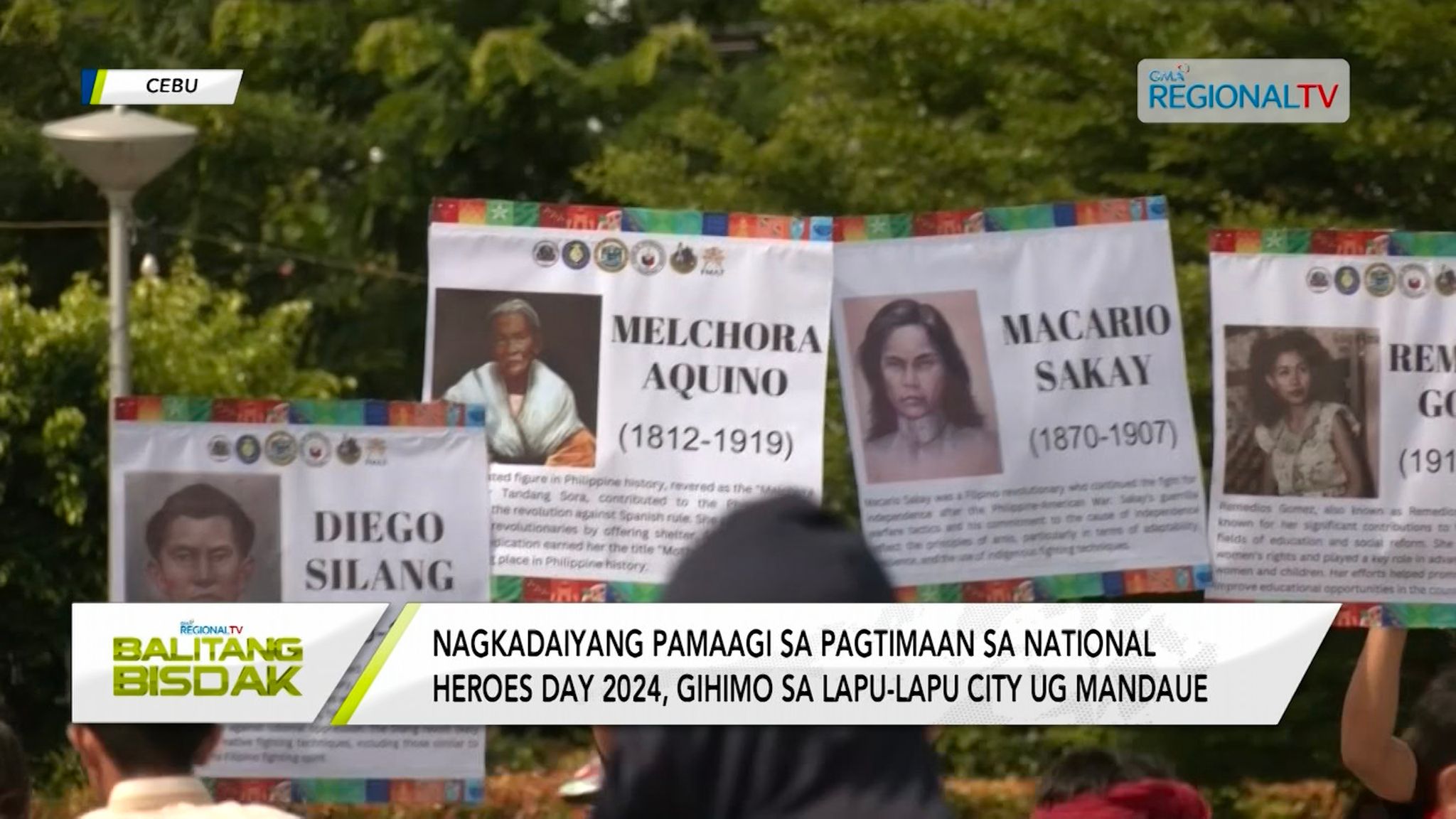 Paghandom sa National Heroes Day, gipahigayon sa Cebu