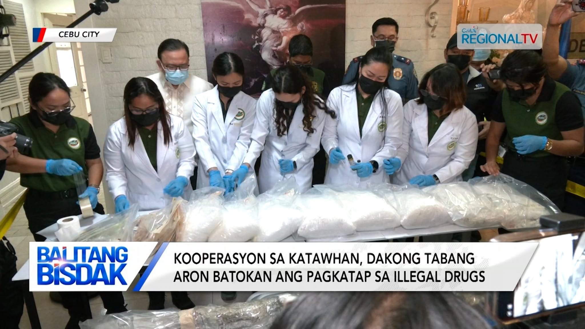 P284M balor sa drugas nga nasakmit sa lain-laing operasyon, gisunog sa ...