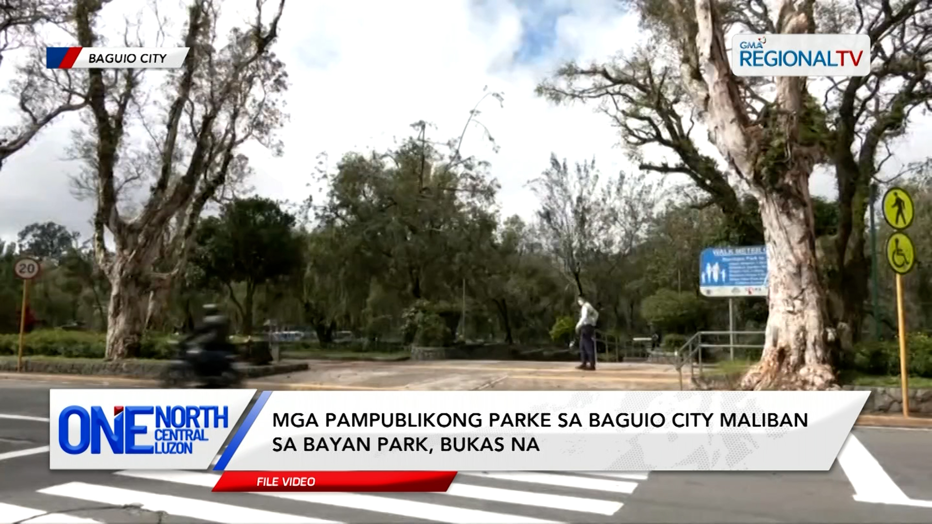 Mga pampublikong parke sa Baguio City maliban sa Bayan Park, bukas na ...