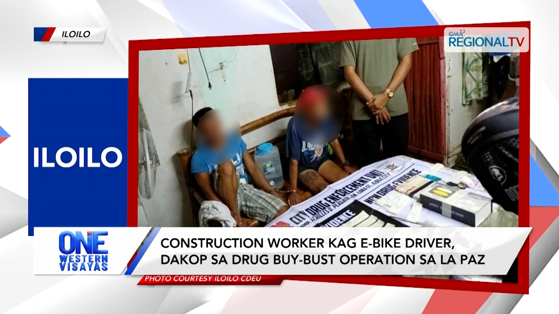 Construction worker kag e-bike driver, dakop sa buy-bust operation sa La Paz | One Western Visayas
