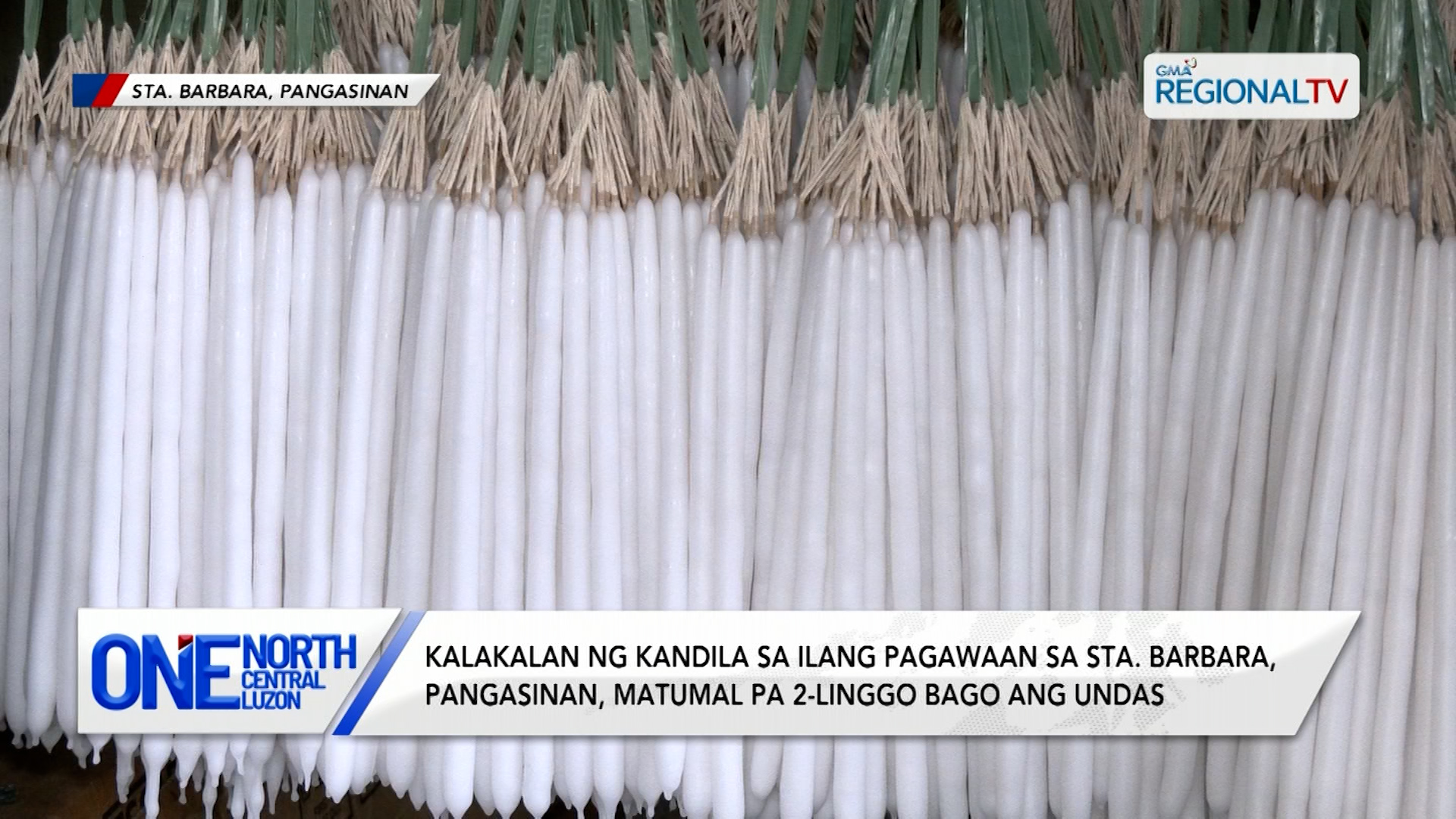 Kalakalan ng kandila sa ilang pagawaan sa Sta. Barbara, matumal pa ...