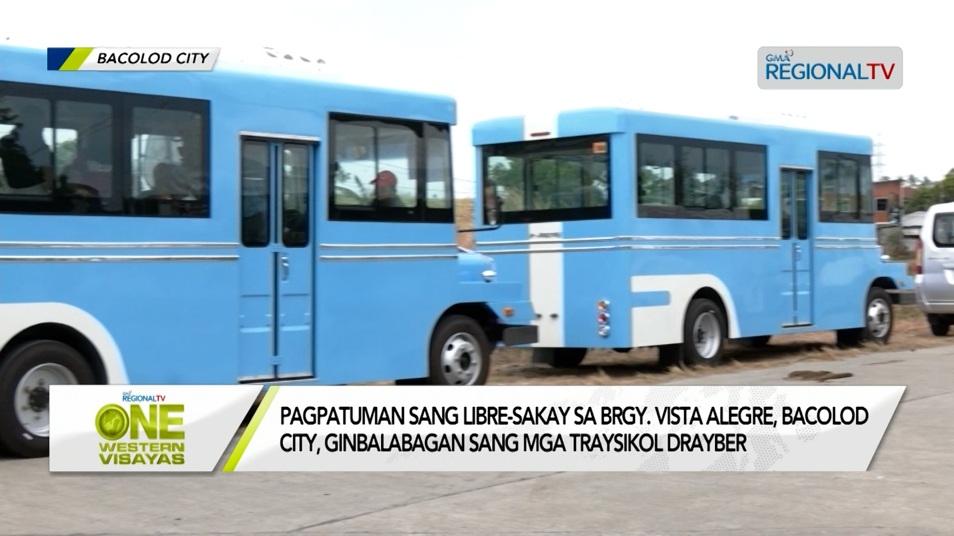 Libre-sakay sa Brgy. Vista Alegre, ginbalabagan sang mga traysikol drayber