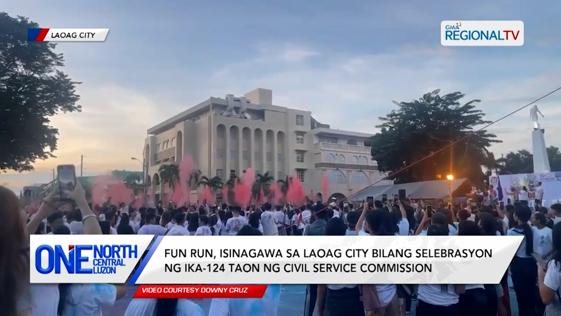 Fun Run, isinagawa sa Laoag City bilang selebrasyon ng ika-124 taon ng CSC