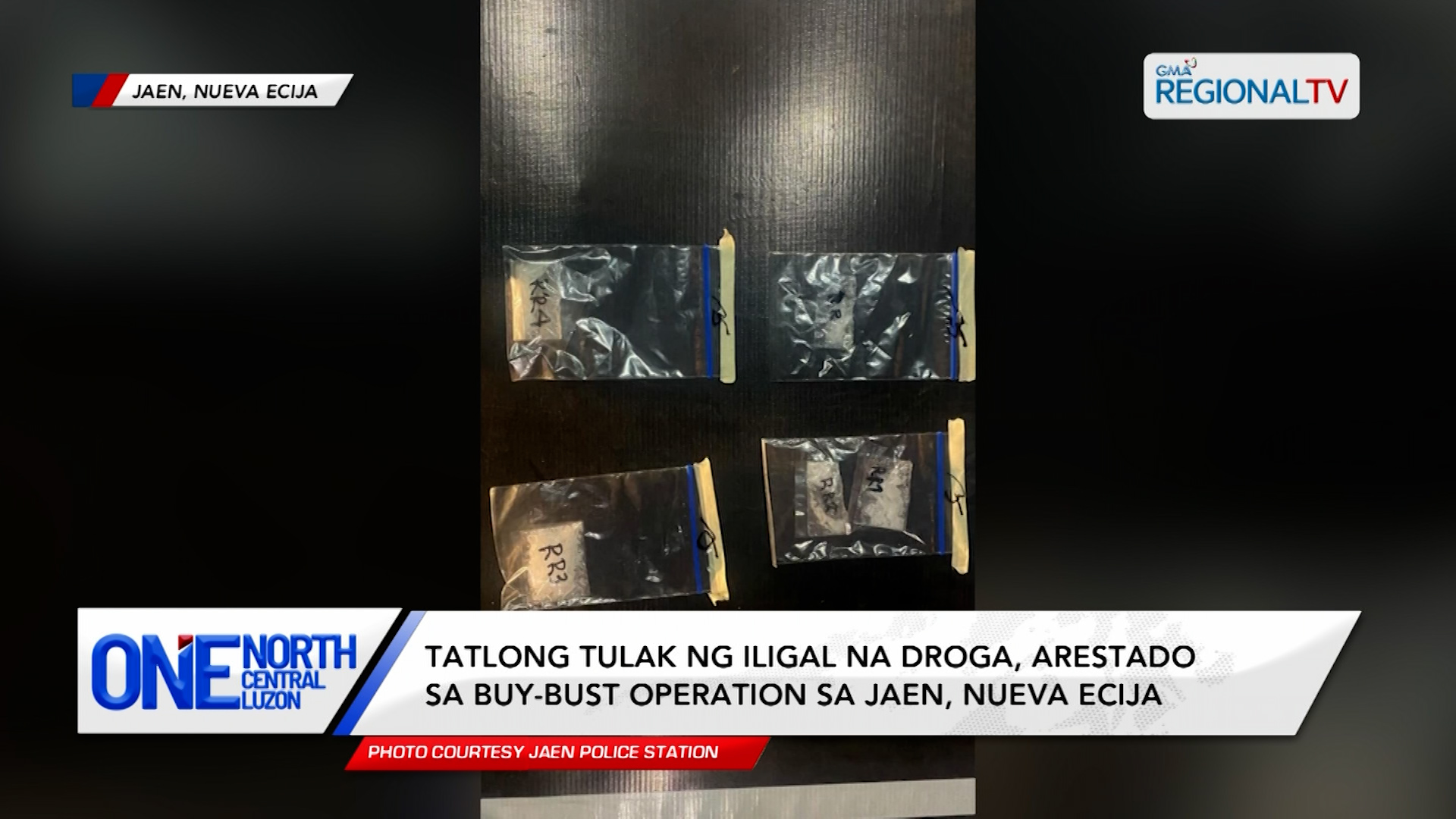 3 tulak ng iligal na droga, arestado sa buy-bust operation sa Nueva Ecija