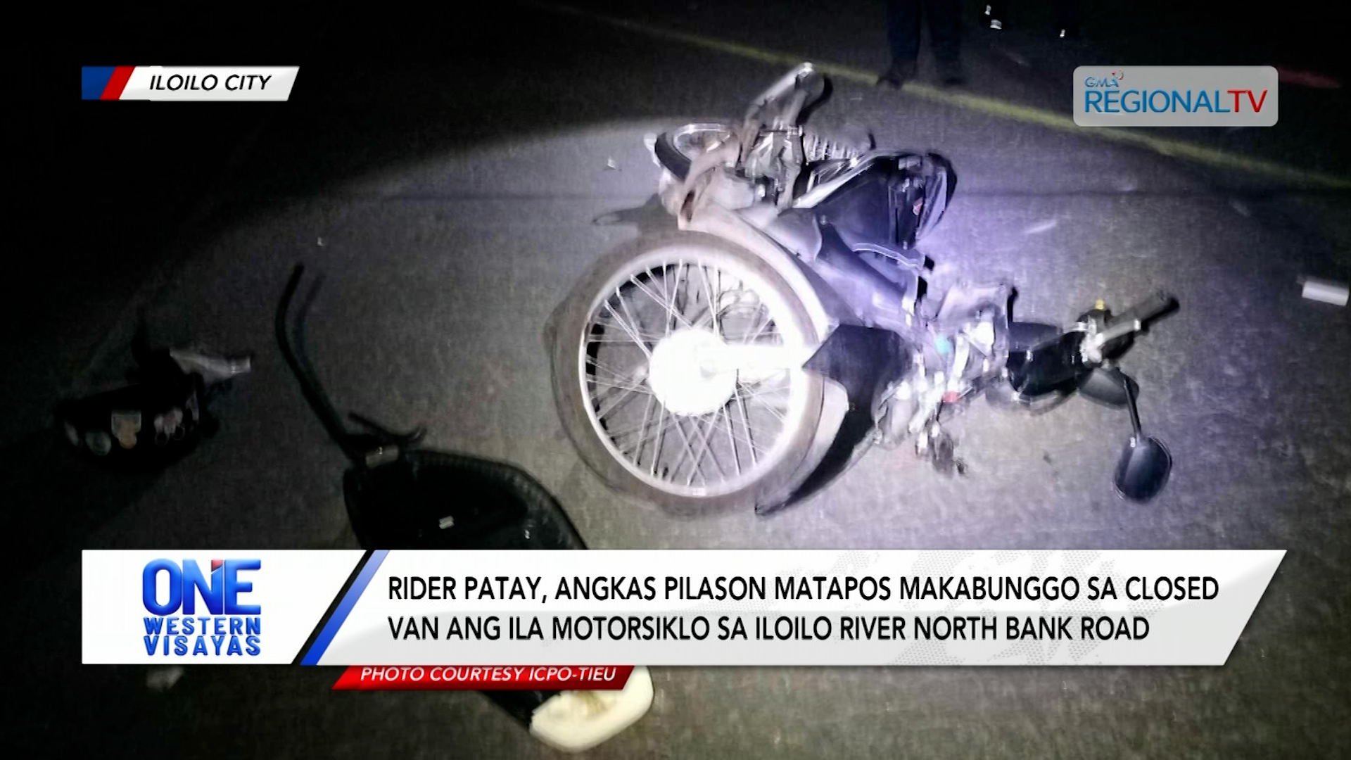 Rider patay, matapos makabunggo sa truck ang ila motorsiklo sa Iloilo City