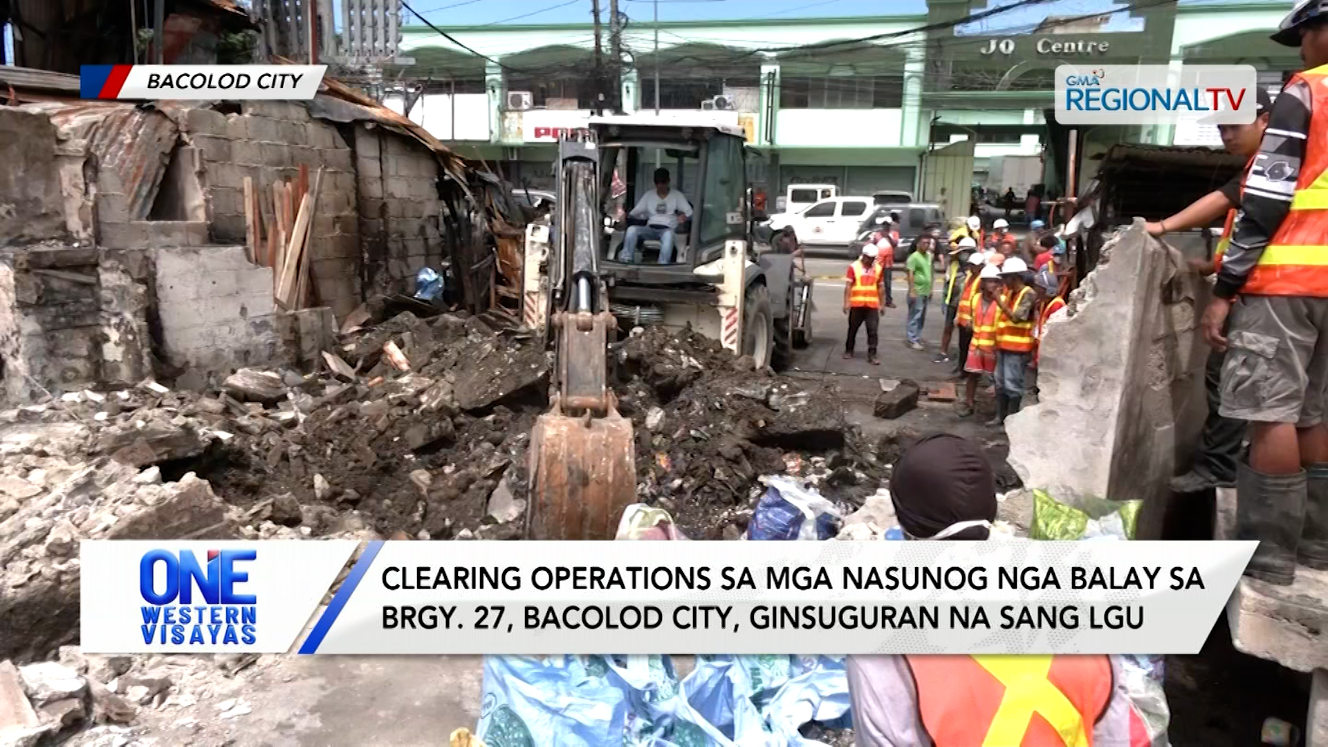 Clearing sang mga nasunog nga balay sa Brgy. 27, Bacolod City, ginsuguran na | One Western Visayas