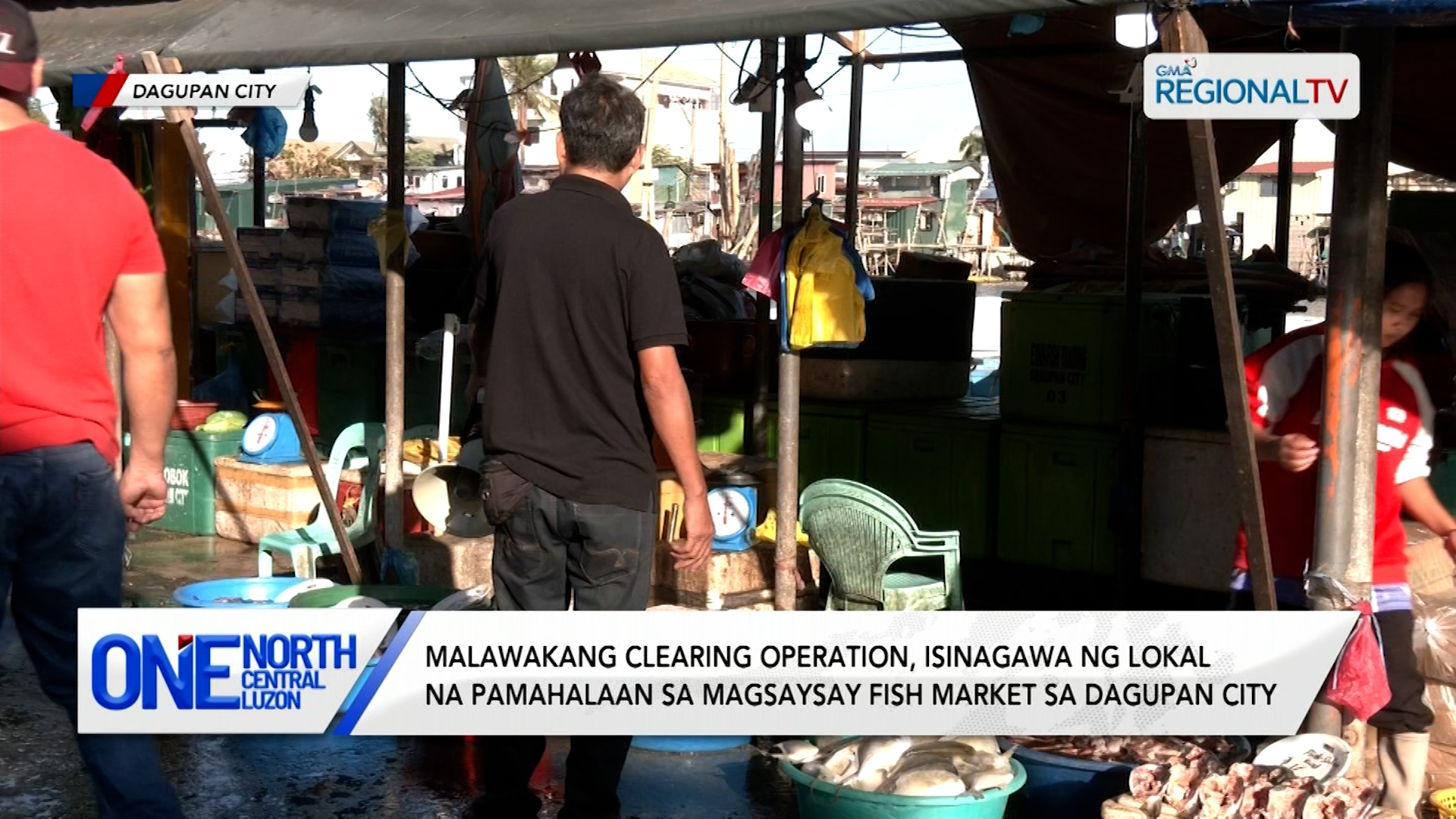 Malawakang clearing operation, isinagawa sa Magsaysay Fish Market | One ...