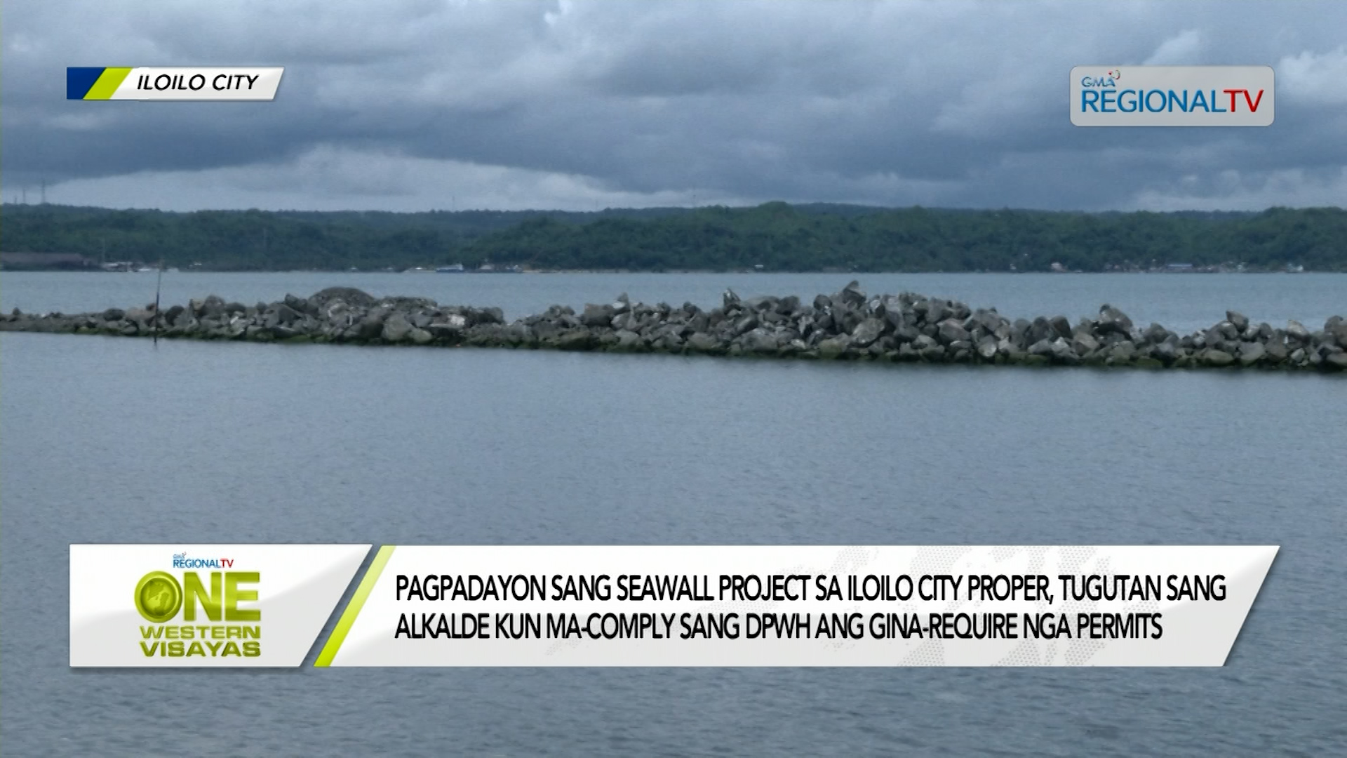 Seawall project sa Iloilo City, tugutan sang alkalde kun maka-comply ...