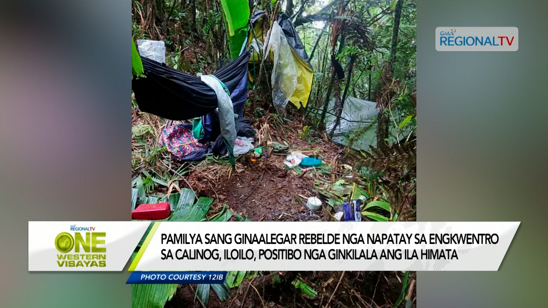 Ginaalegar rebelde nga patay sa engkwentro sa Calinog ginkilala sang iya himata