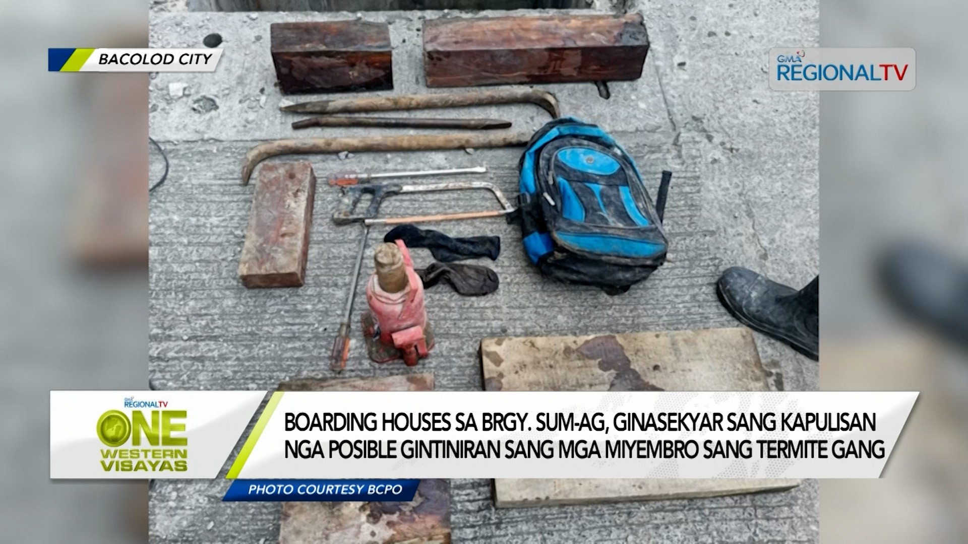 Posible Gintiniran sang mga miyembro sang termite gang ginasekyar sang ...