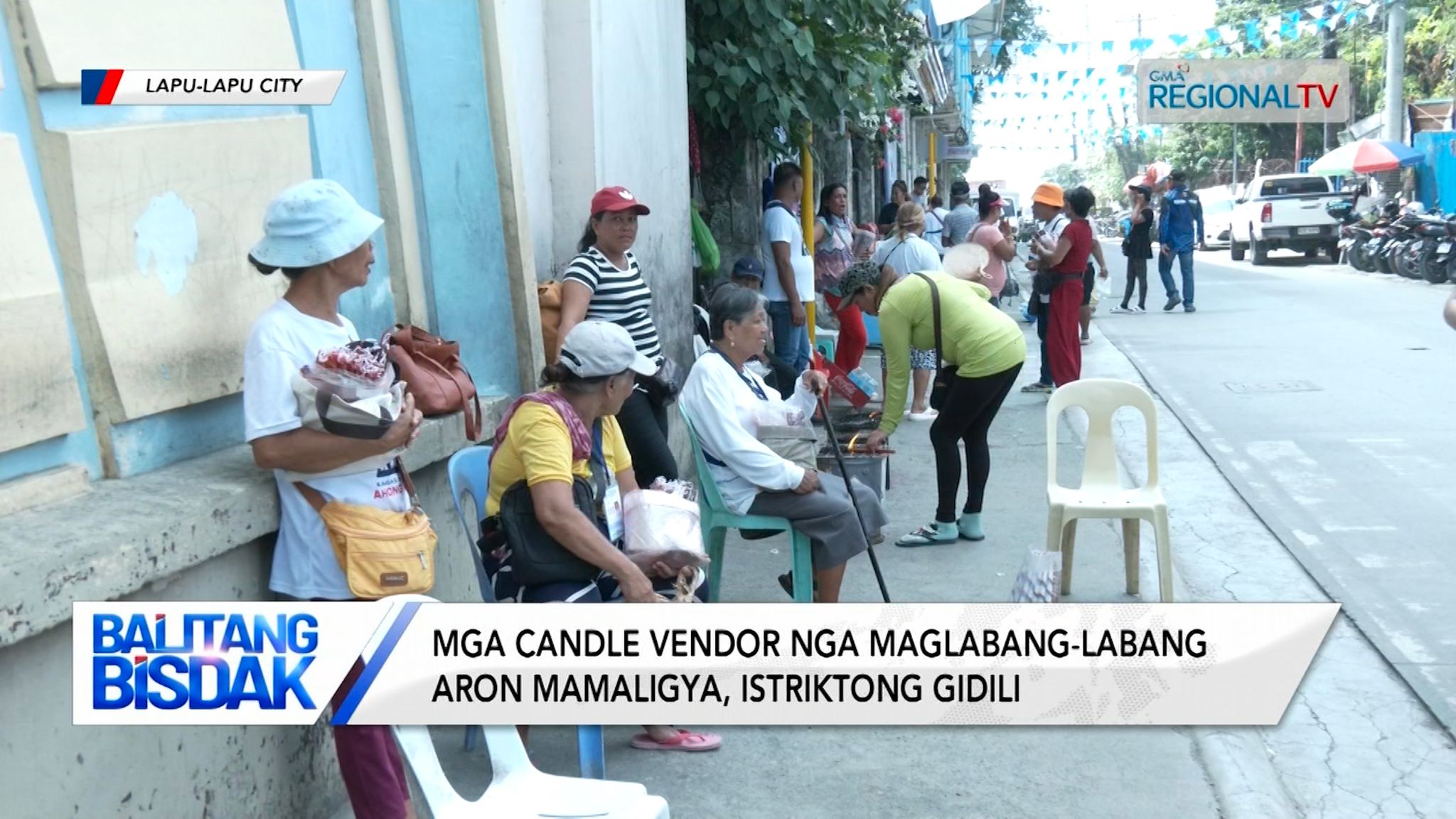 Candle vendors sa simbahan sa Birhen sa Regla, gikaguol ang palisiya sa ...
