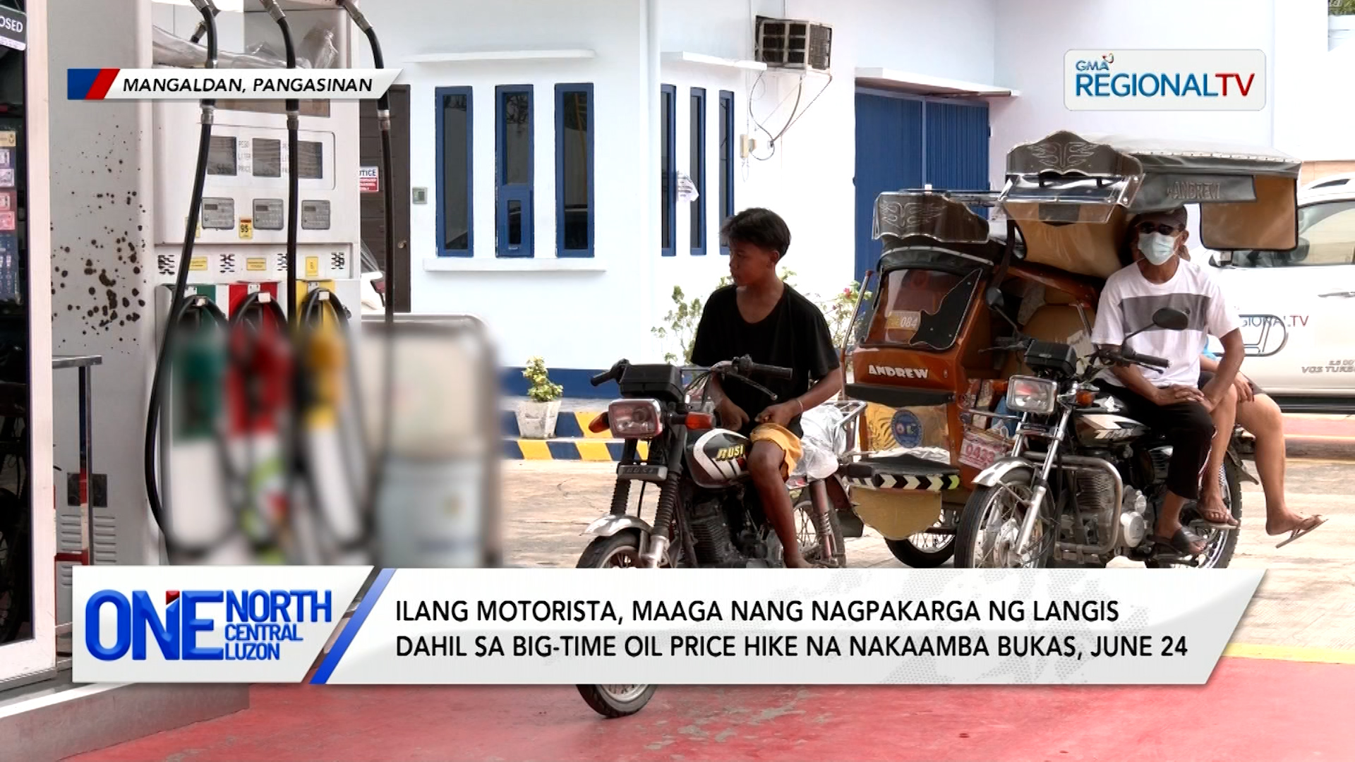Ilang motorista, maaga nang nagpakarga ng langis dahil sa oil price hike
