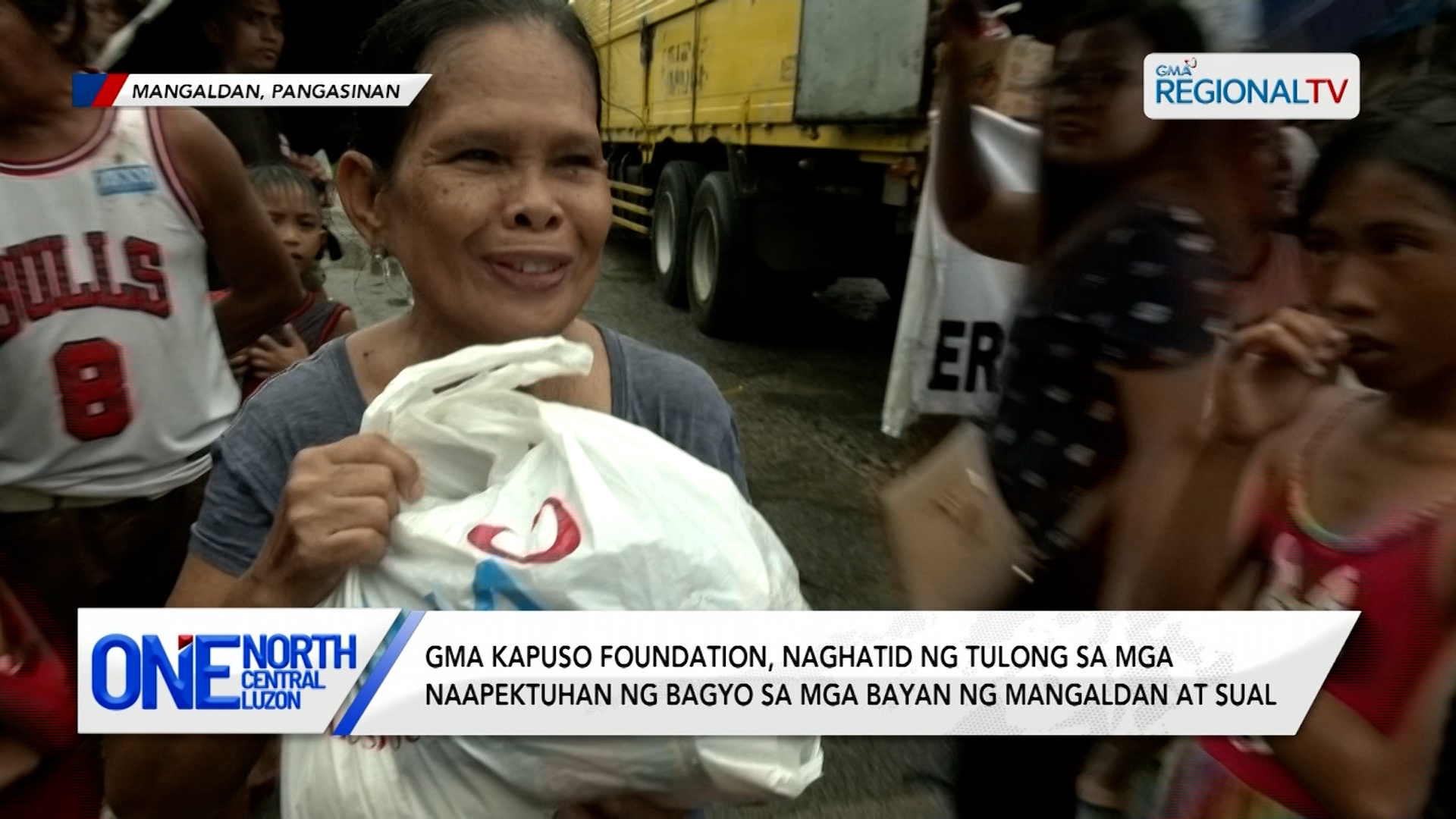 GMA Kapuso Foundation, naghatid ng tulong sa mga naapektuhan ng bagyo ...