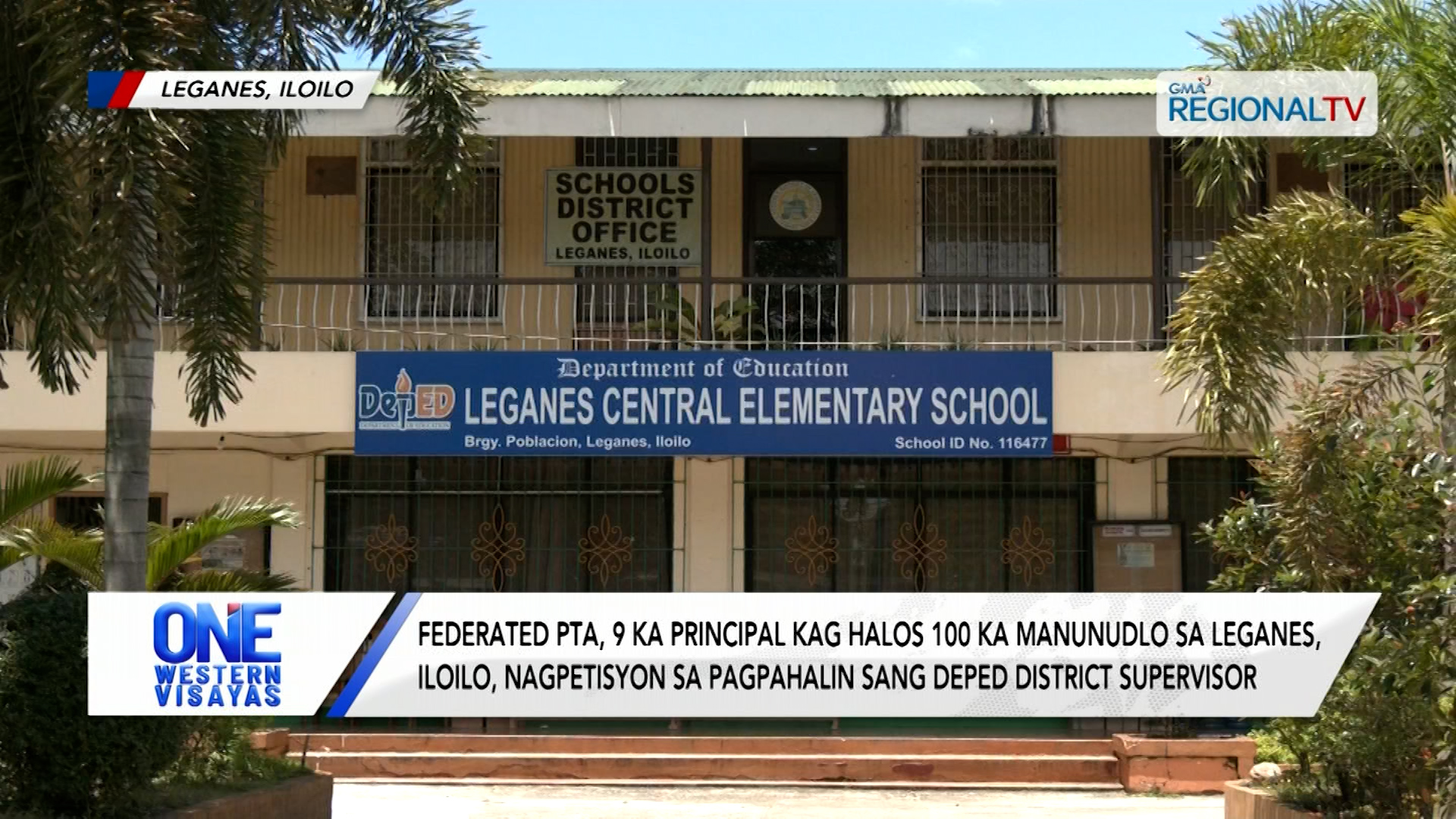 Schools District Supervisor sa Leganes, Iloilo, ginapetisyonan nga ...