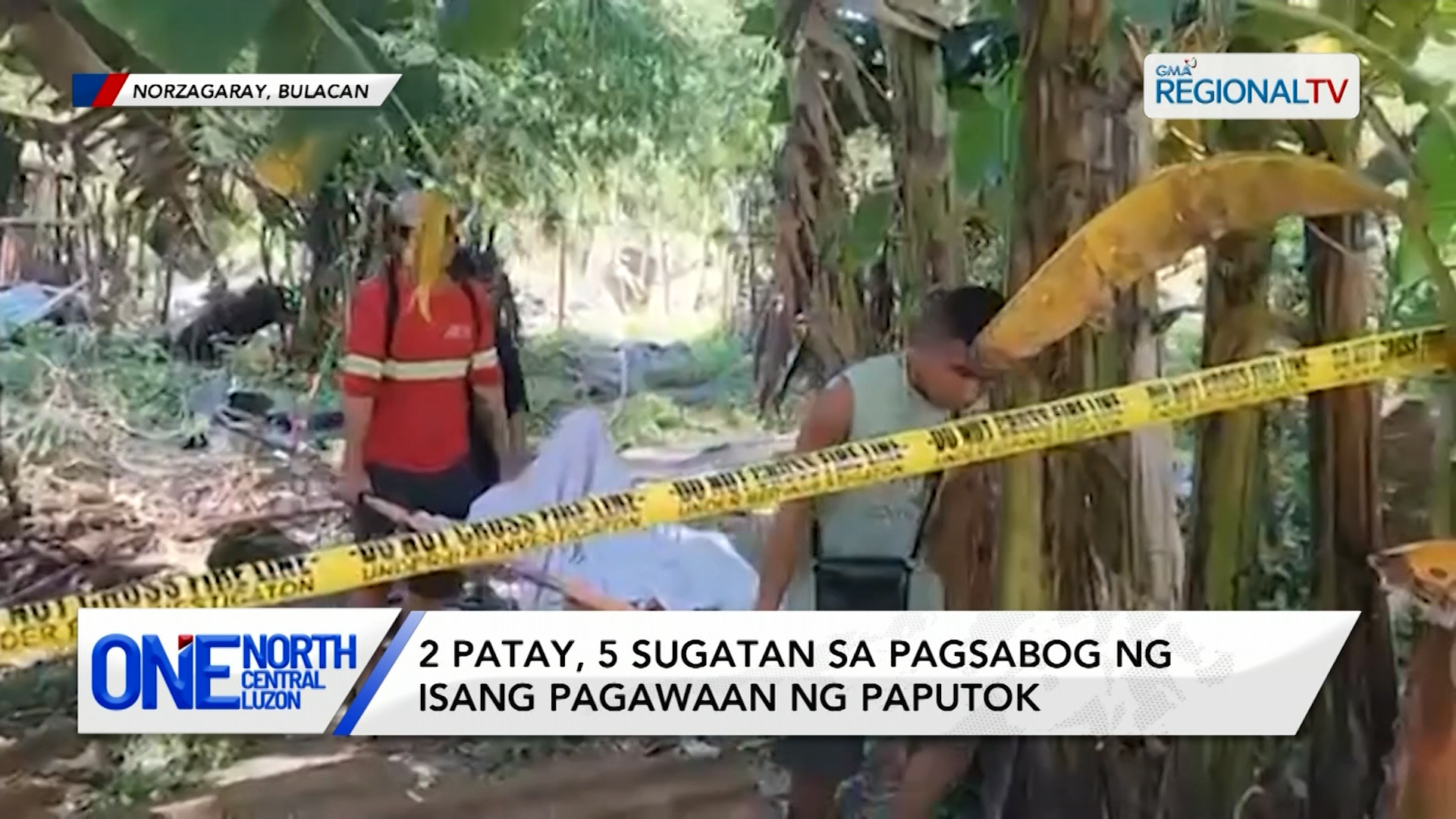 2 patay, 5 sugatan sa pagsabog ng isang pagawaan ng paputok | One North ...