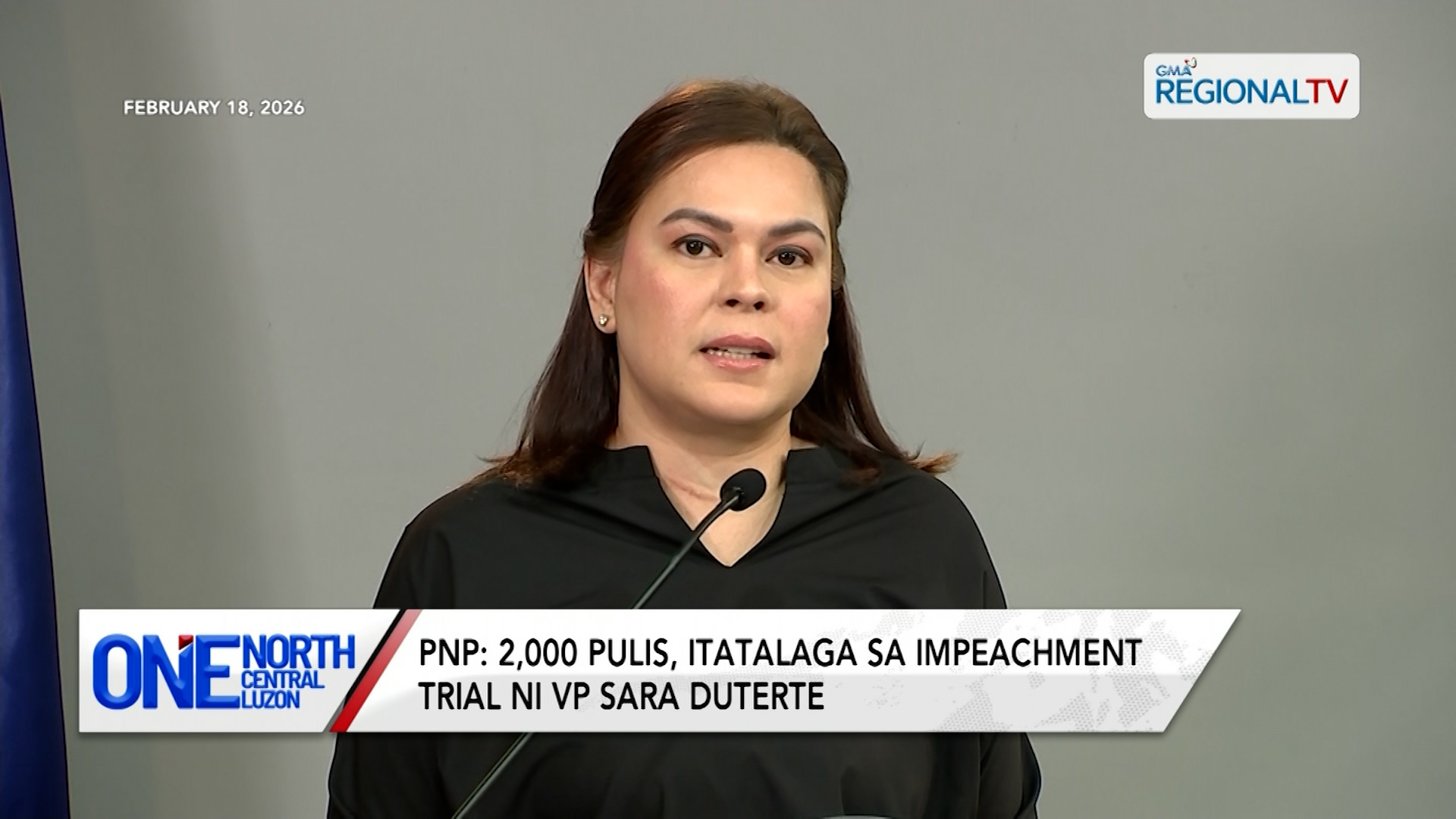 2,000 pulis, itatalaga sa impeachment trial ni VP Sara Duterte | One ...