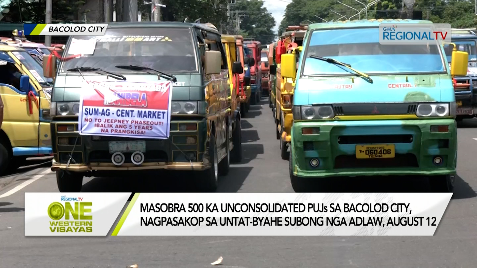 Masobra 500 ka unconsolidated PUJs sa Bacolod City, nagpasakop sa untat ...