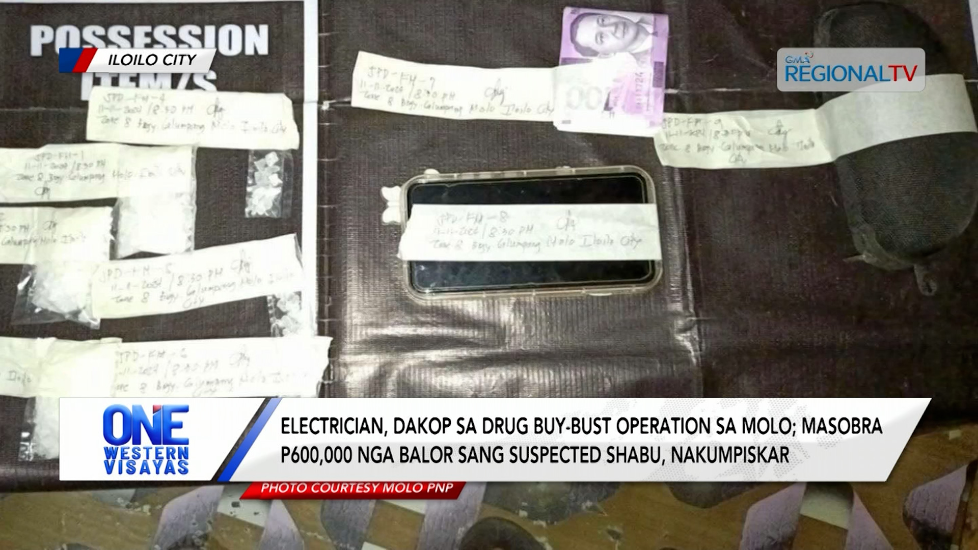 Electrician, nakuhaan sang P600,000 nga balor sang suspected shabu ... Electrician, nakuhaan sang P600,000 nga balor sang suspected shabu ...