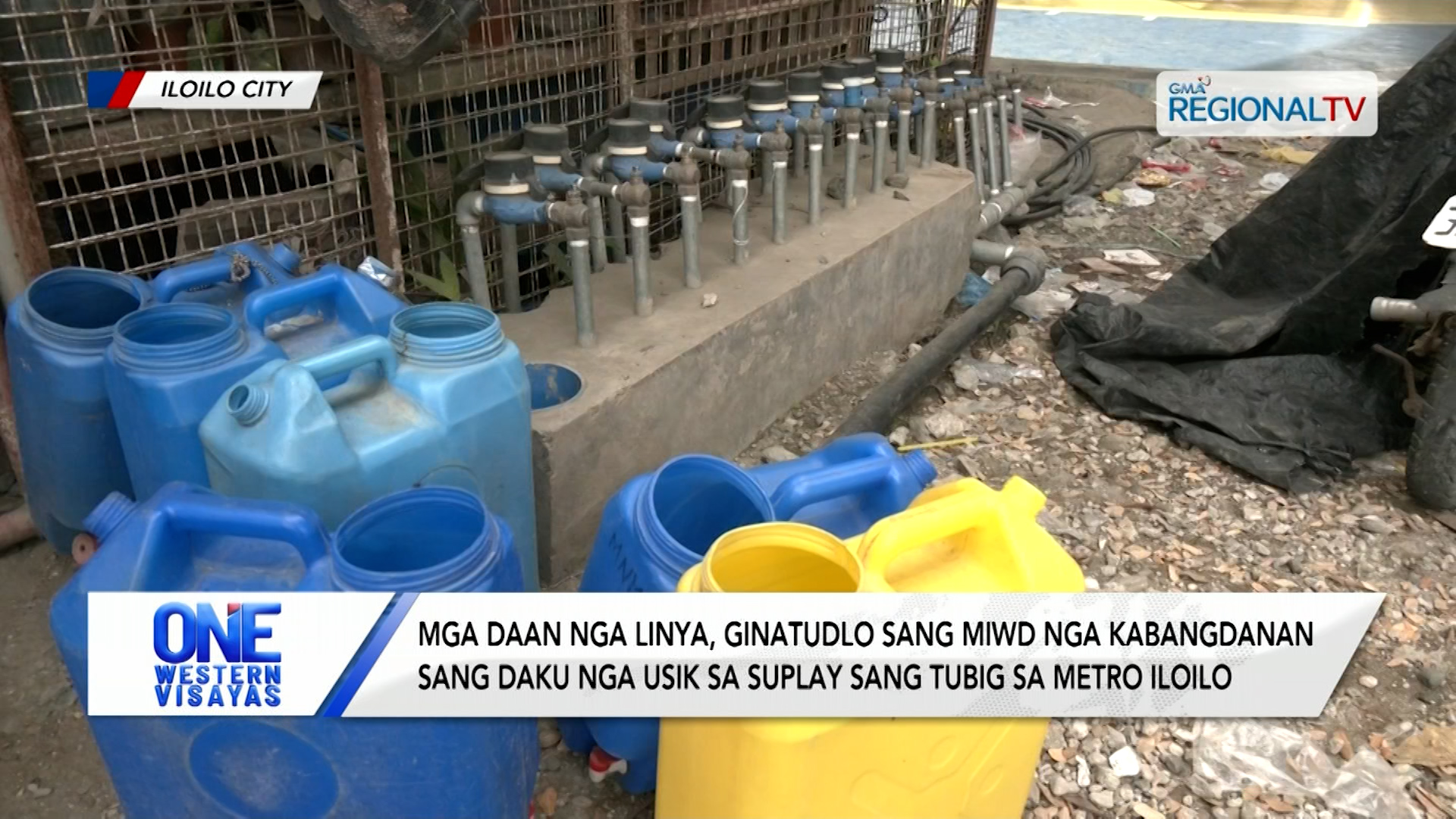 Mga Daan nga Linya, Ginatudlo sang MIWD nga Rason sa Usik sang Tubig