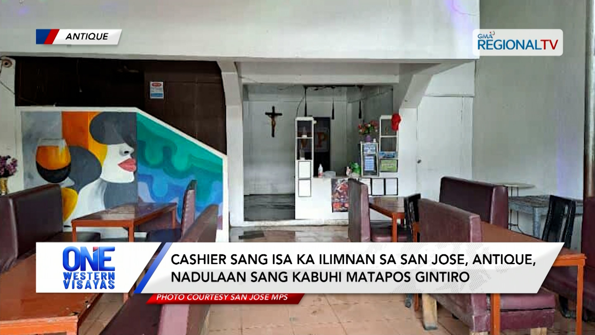 Cashier sang ilimnan sa San Jose, Antique, nadulaan sang kabuhi sang ...