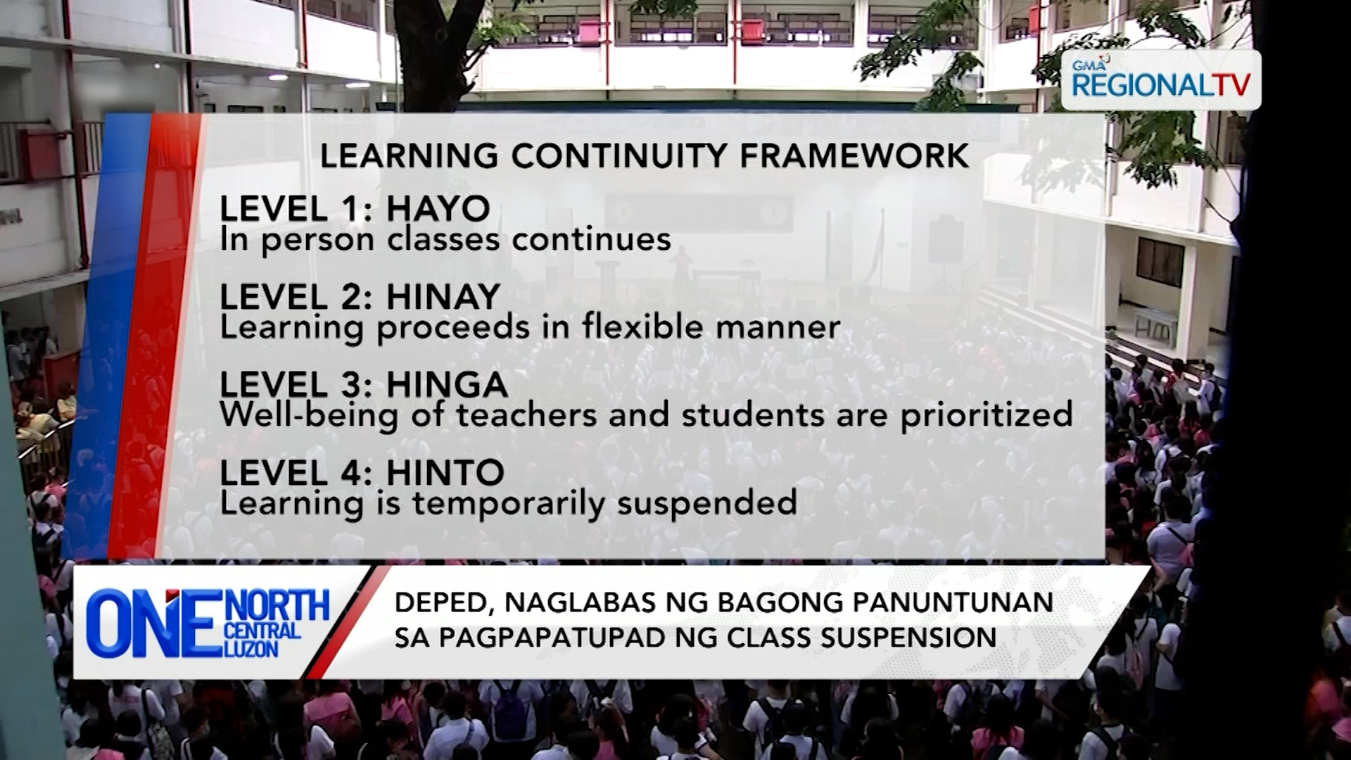 DepEd, naglabas ng bagong panuntunan sa pagpapatupad ng class ...