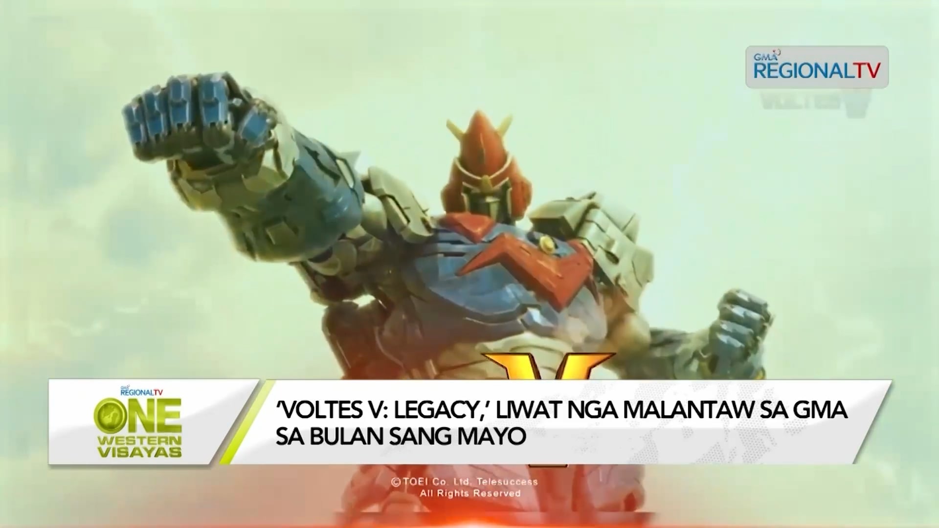 ‘Voltes V: Legacy,’ liwat nga malantaw sa GMA sa bulan sang Mayo