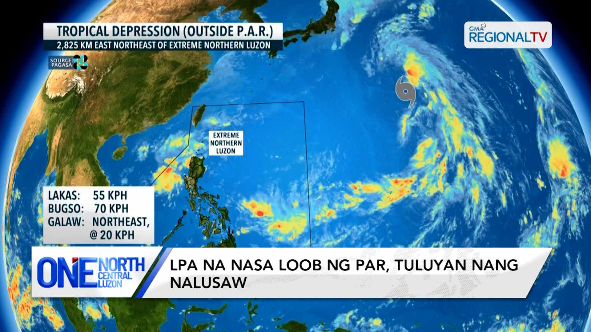 Northeasterly surface windflow, nagdudulot ng makulimlim na panahon