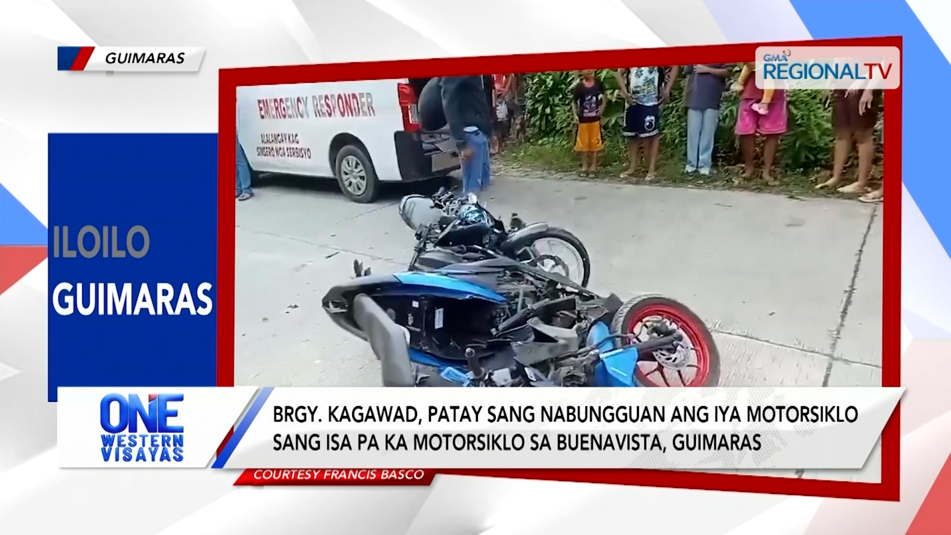 Brgy. Kagawad patay sang nabungguan ang iya motorsiklo sang isa pa ka ...