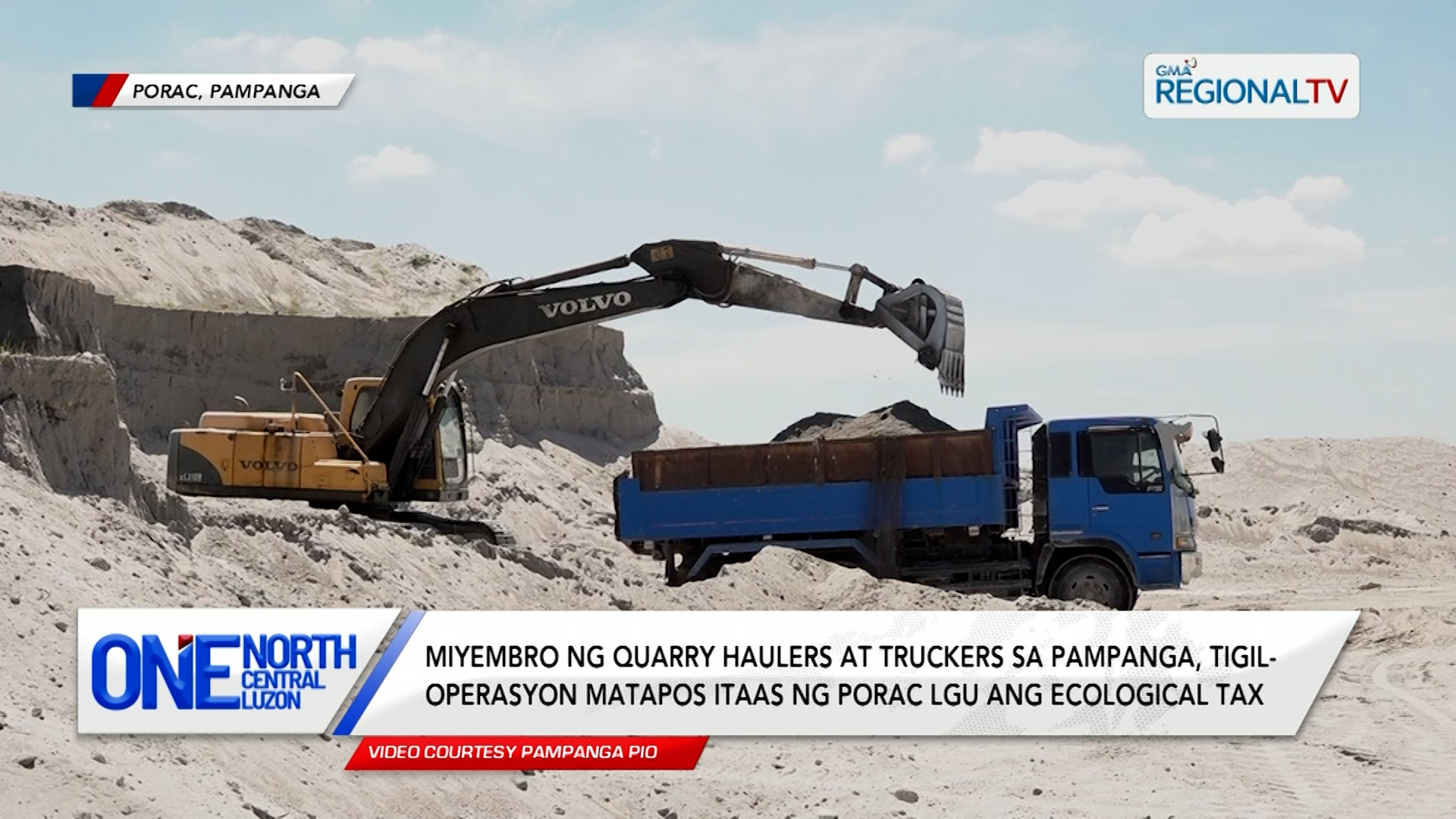 Miyembro ng quarry haulers at truckers sa Pampanga, tigil-operasyon ...