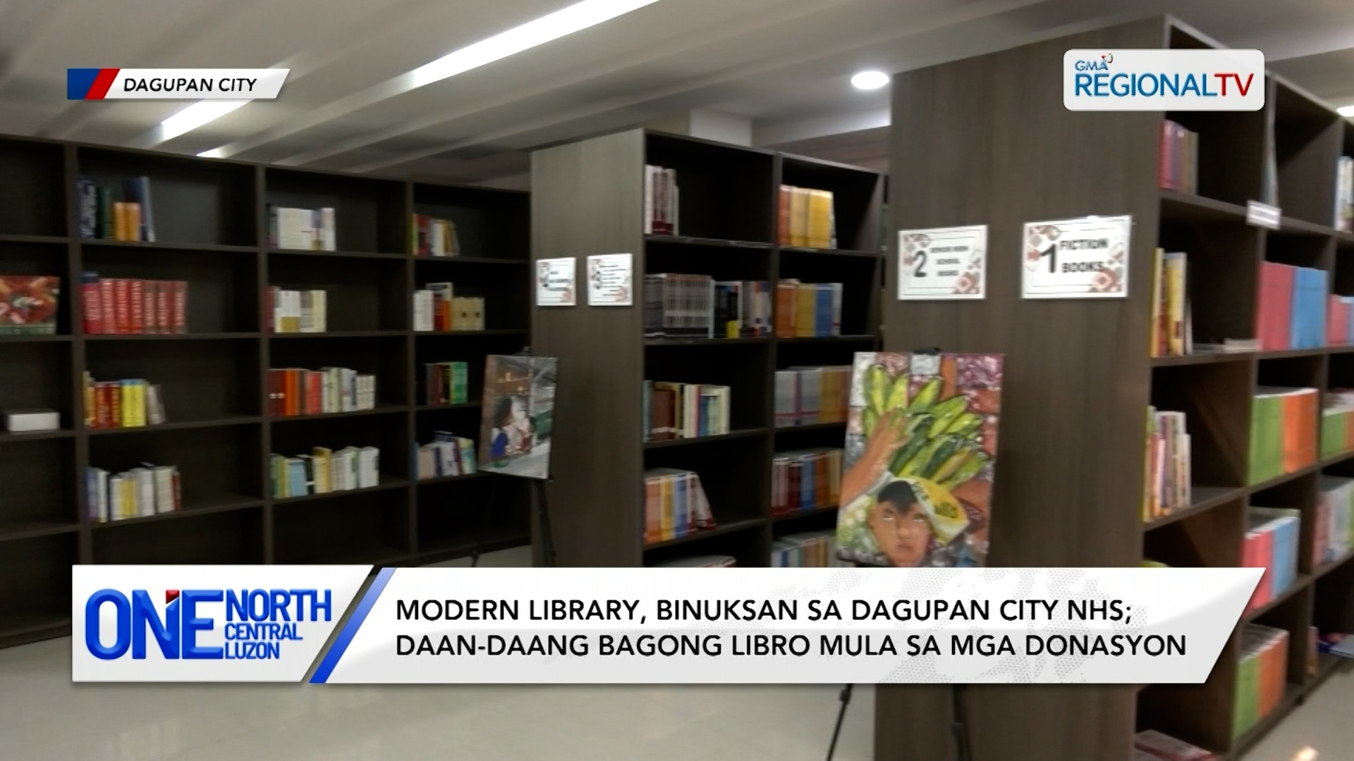Modern library, binuksan sa Dagupan City NHS | One North Central Luzon