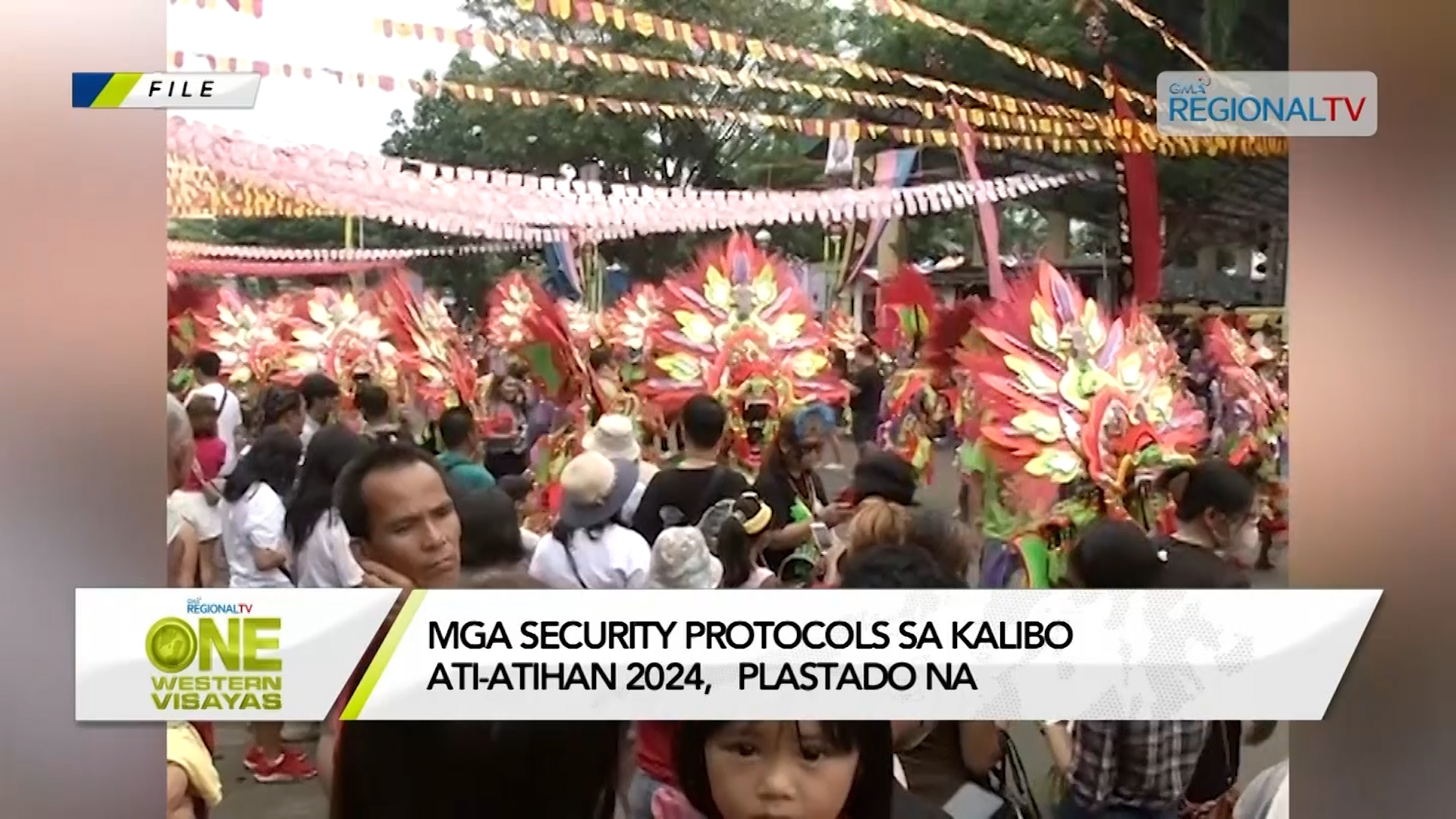 Mga security protocols sa Kalibo Ati-Atihan 2024, plastado na