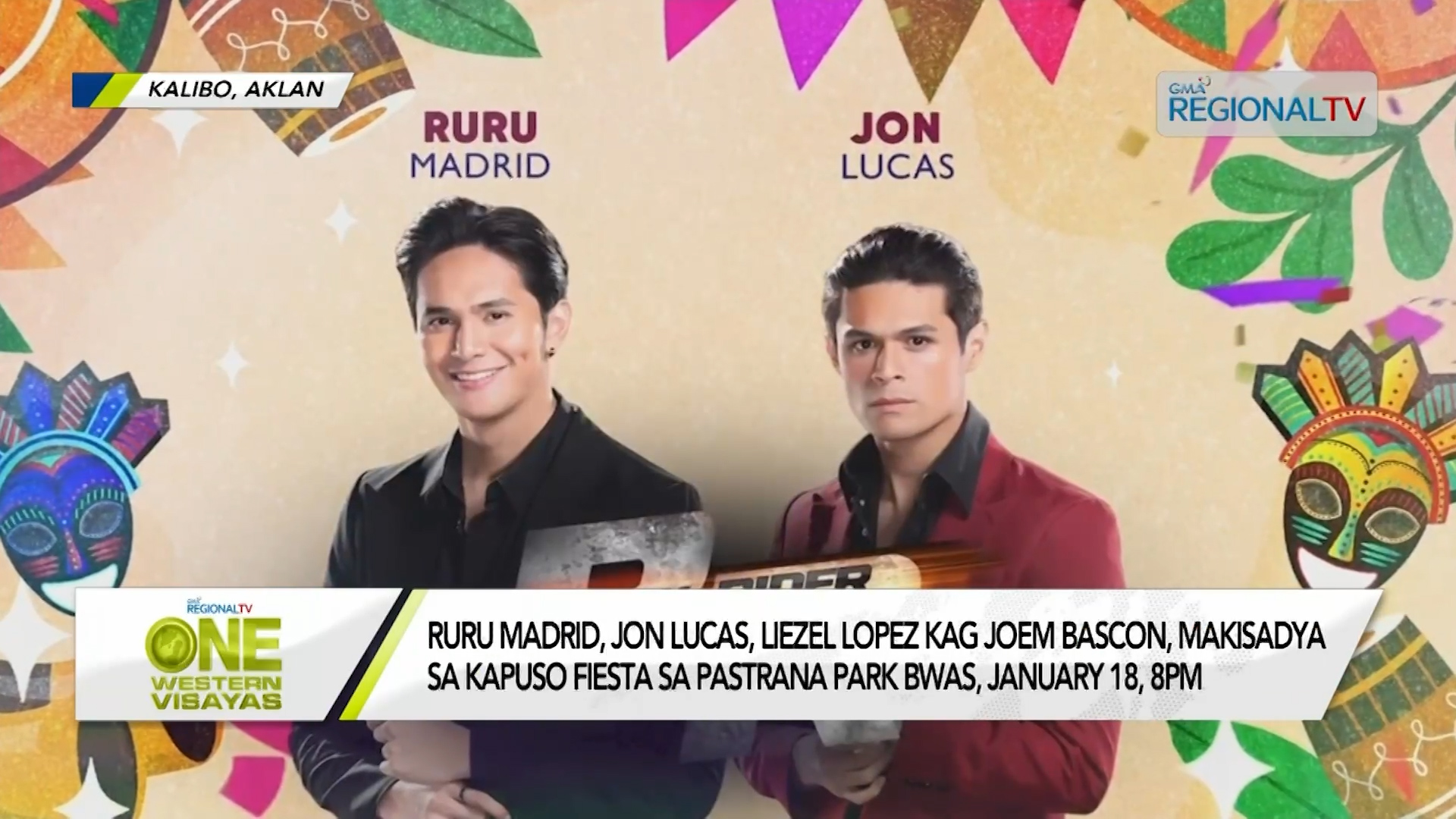 Kapuso Fiesta sa Kalibo Ati-atihan Festival 2024, bwas na, January 18, 8pm