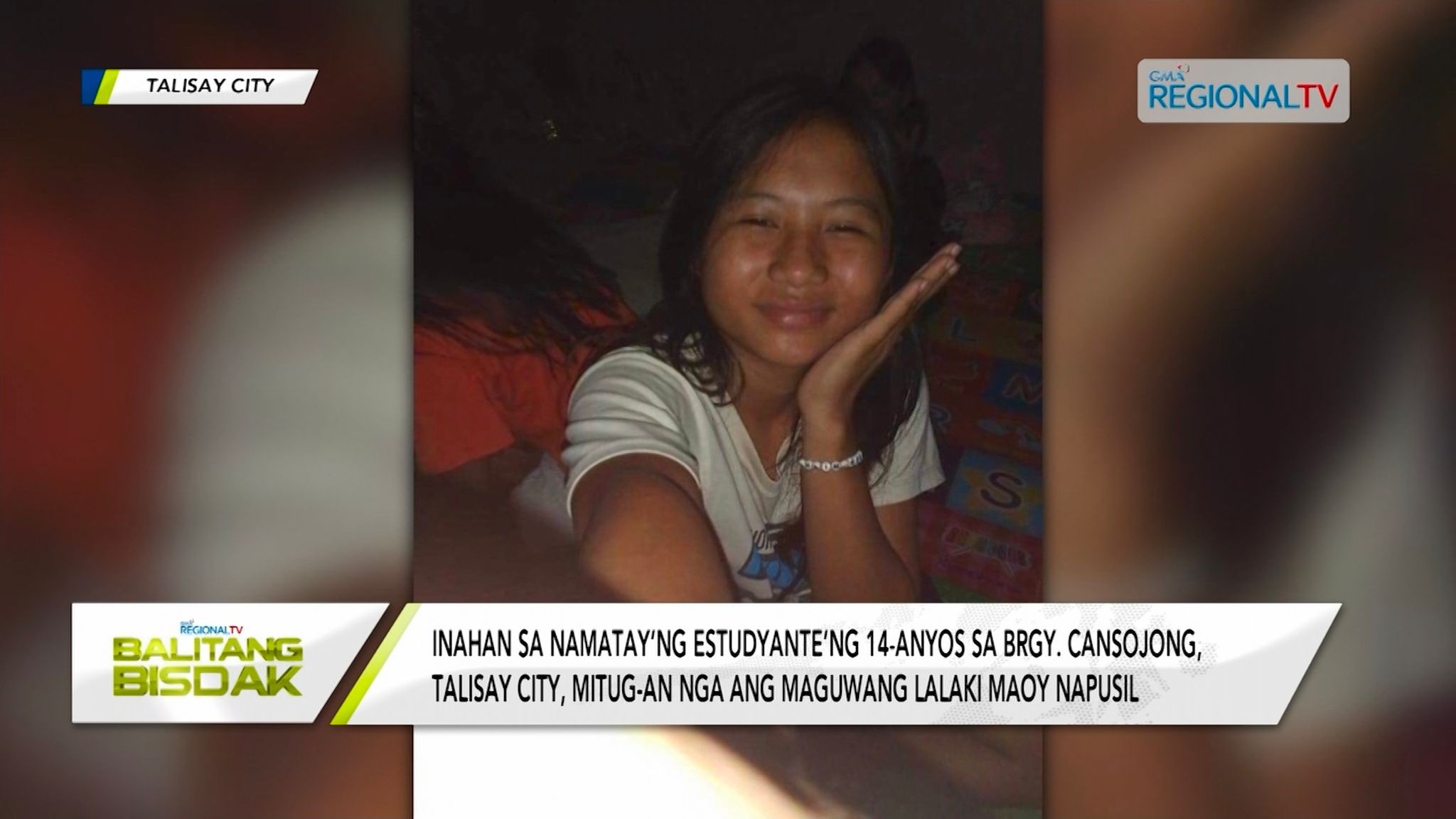 14-anyos nga estudyanteng napusilan-patay, naunay diay sa igsuon