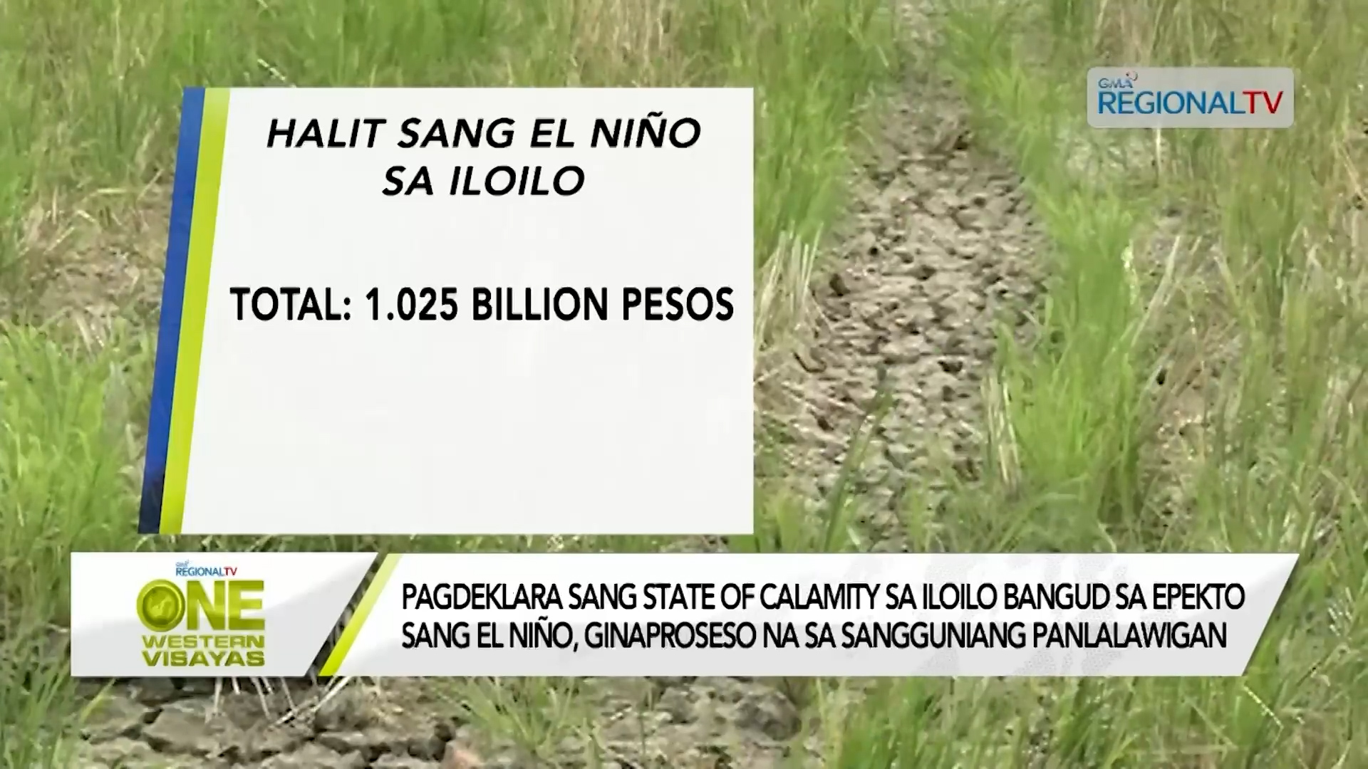 Pagpaidalum sang Iloilo sa state of calamity bangud sa el niño, ginaproseso na