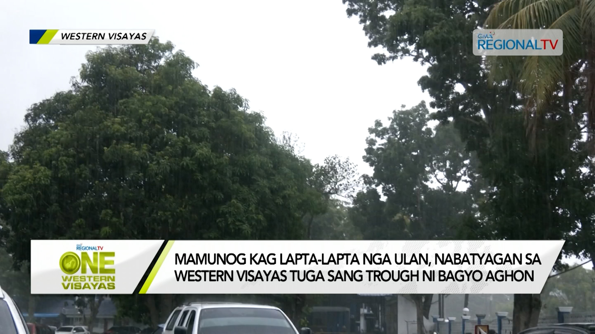 Mamunog kag lapta-lapta nga ulan, nabatyagan sa Western Visayas