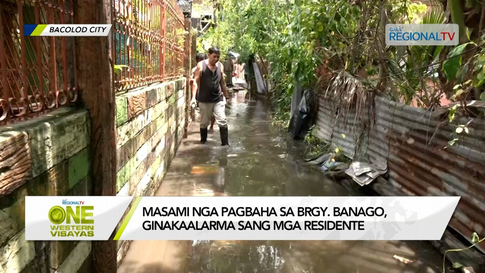 Masami nga pagbaha sa Brgy. Banago, ginakaalarma sang mga residente