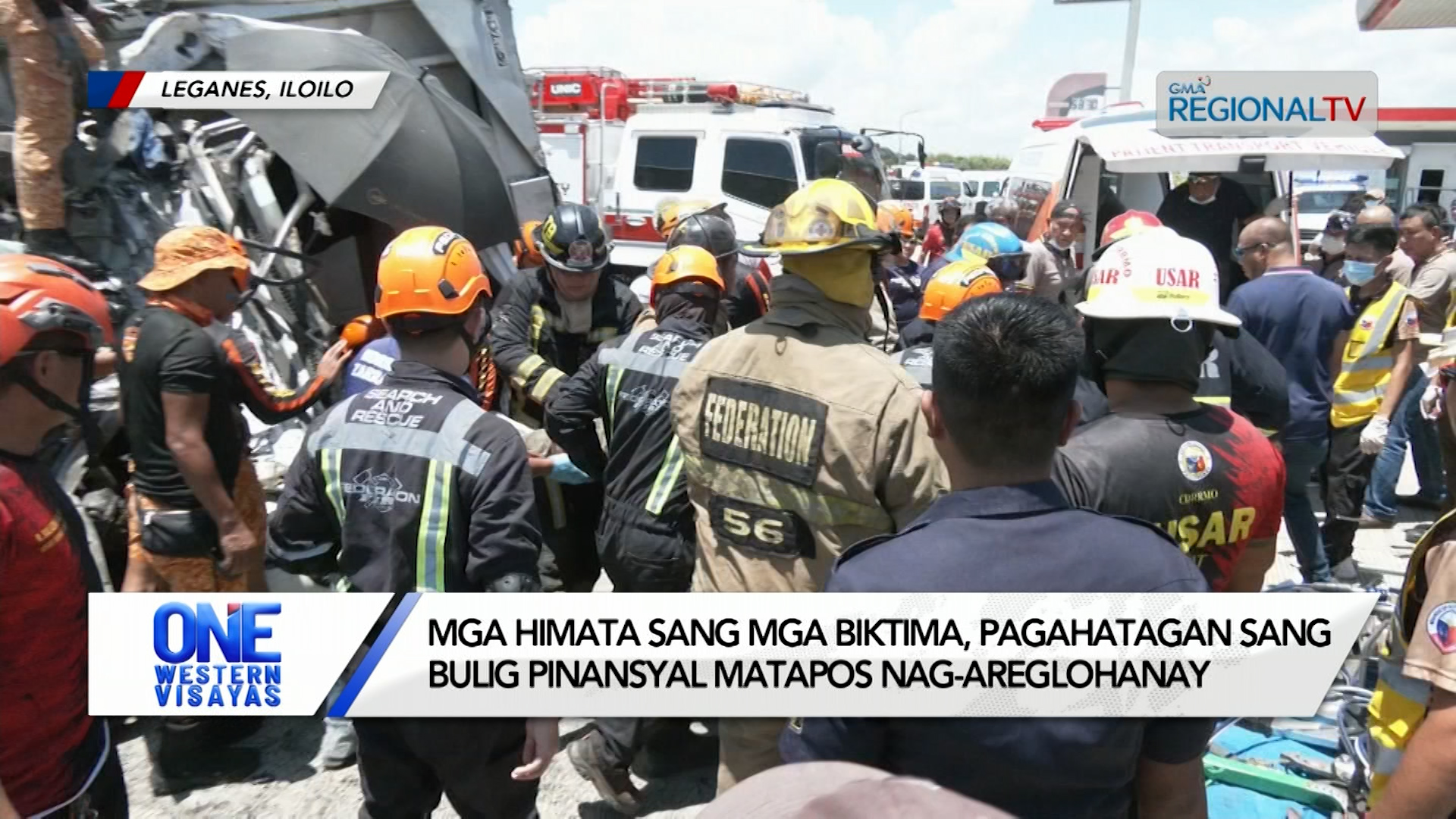 Mga himata sang mga biktima sang aksidente, pagahatagan sang bulig ...