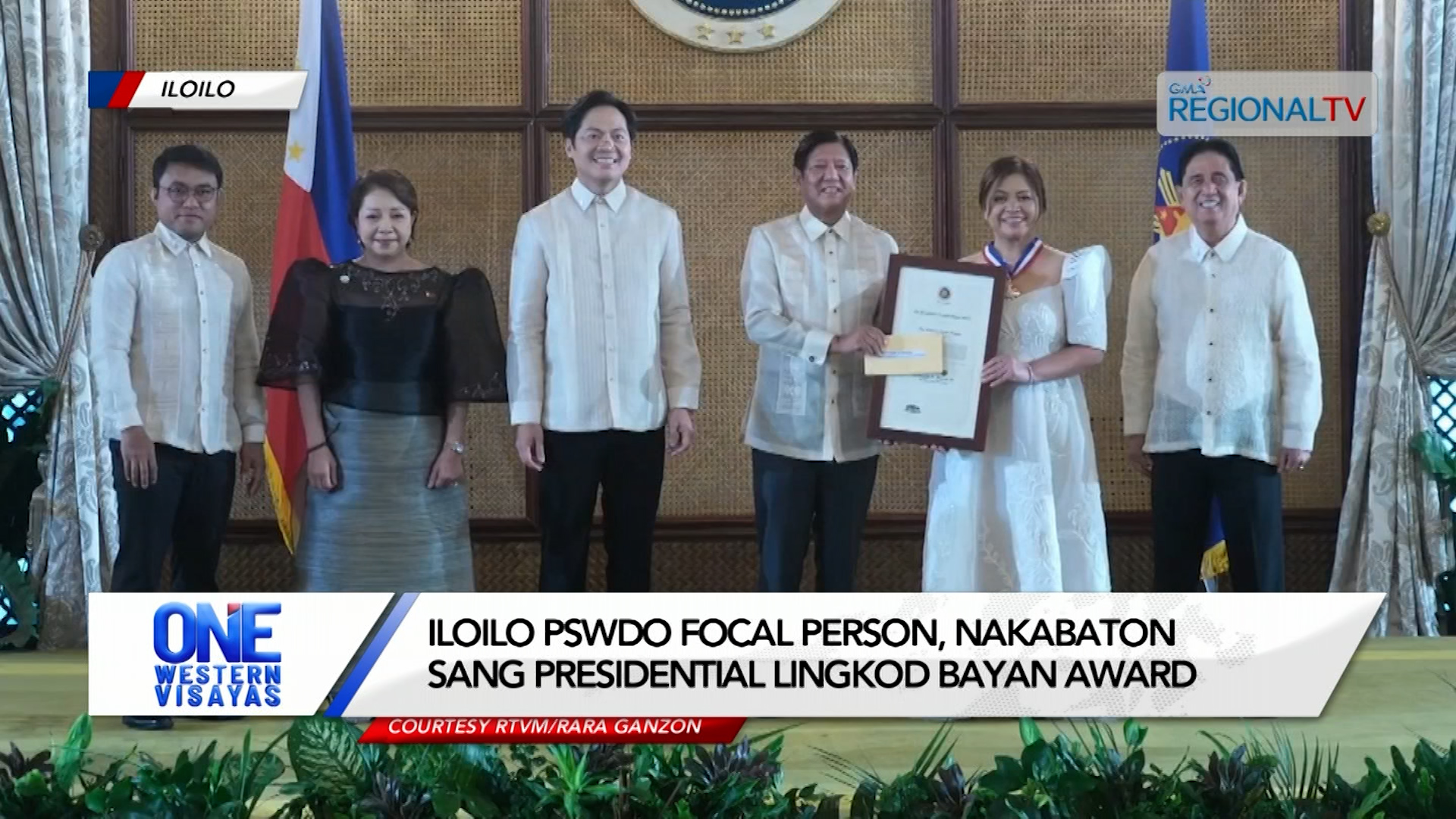 Iloilo PSWDO Focal Person, nakabaton sang Presidential Lingkod Bayan Award