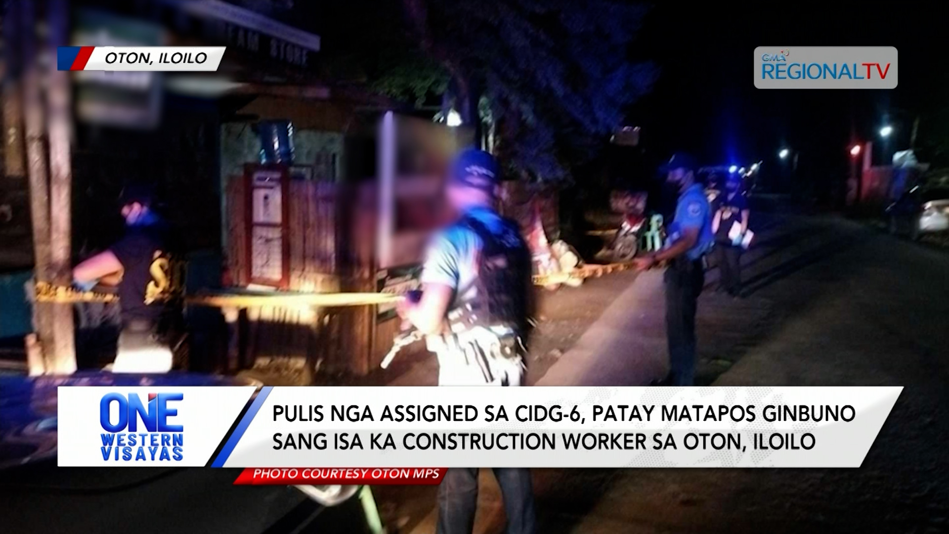 Pulis nga assigned sa CIDG-6, patay matapos ginbuno sang construction worker
