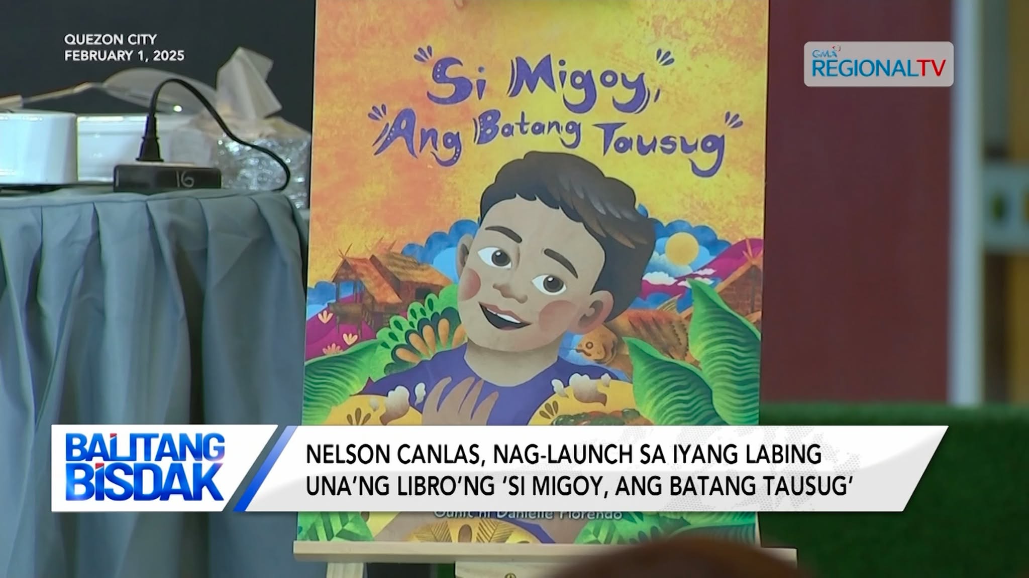 Nelson Canlas, nag-launch sa labing una’ng libro’ng ‘Si Migoy, Ang ...