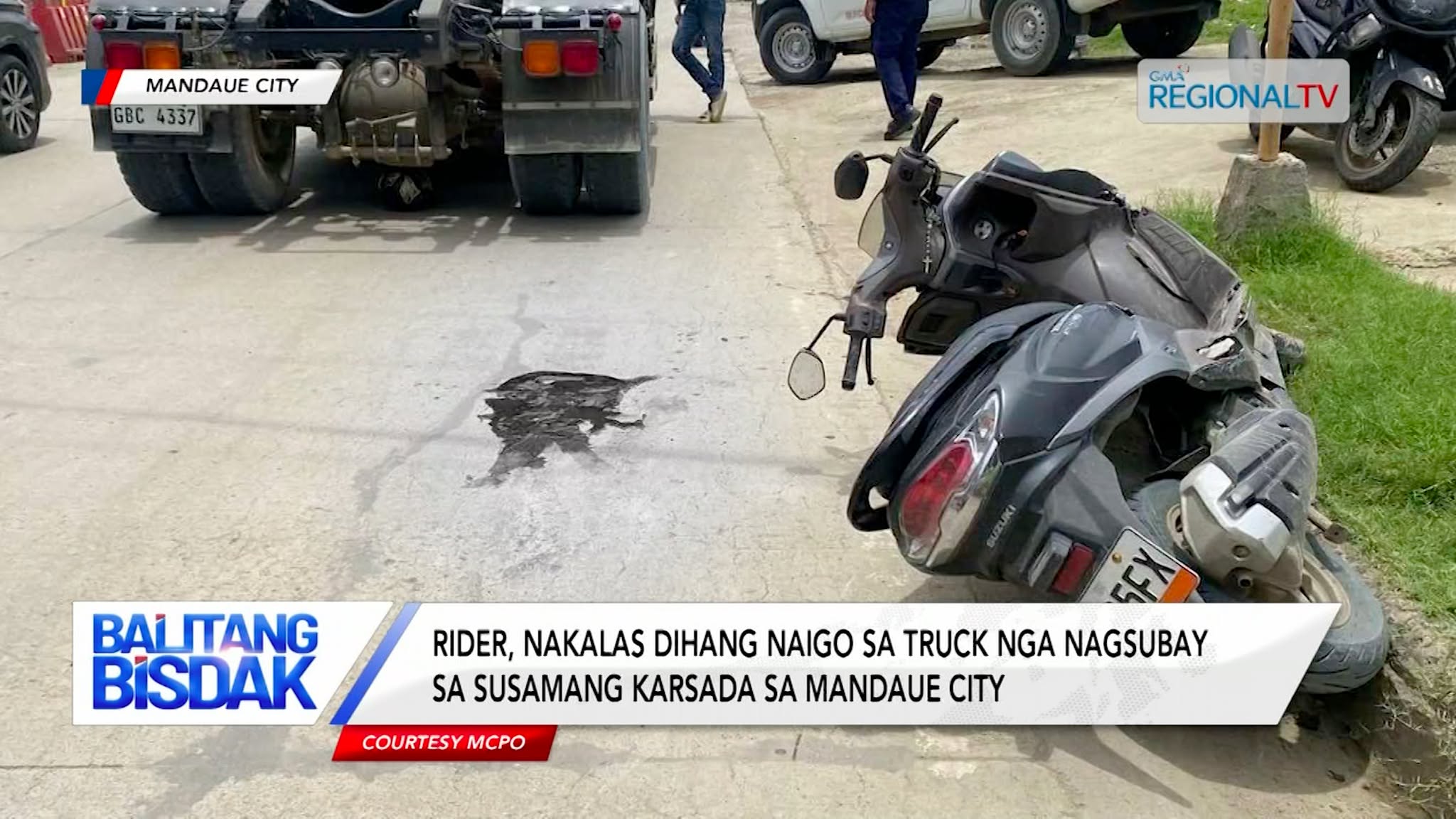 Motorcycle Rider, Nakalas sa Mandaue City | Balitang Bisdak