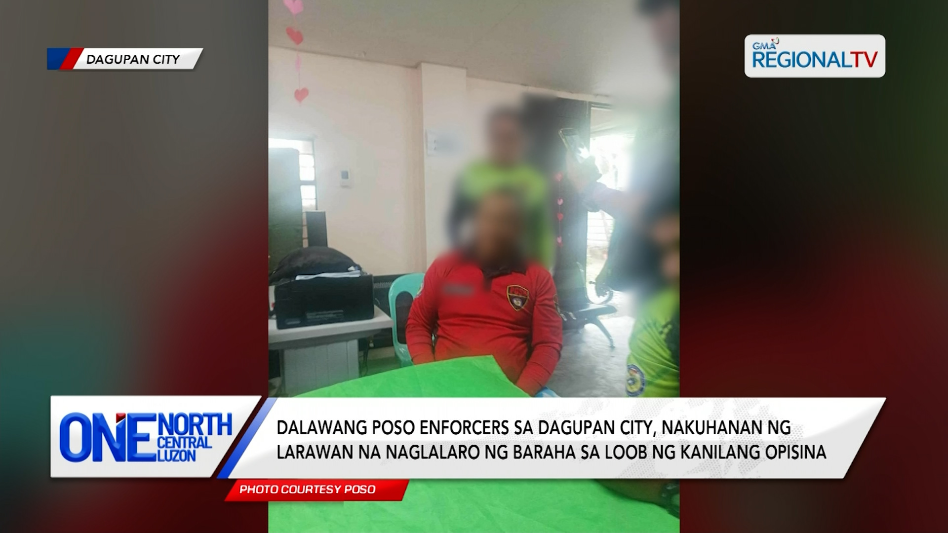 2 POSO enforcers, nakuhanan ng larawan na naglalaro ng baraha sa ...