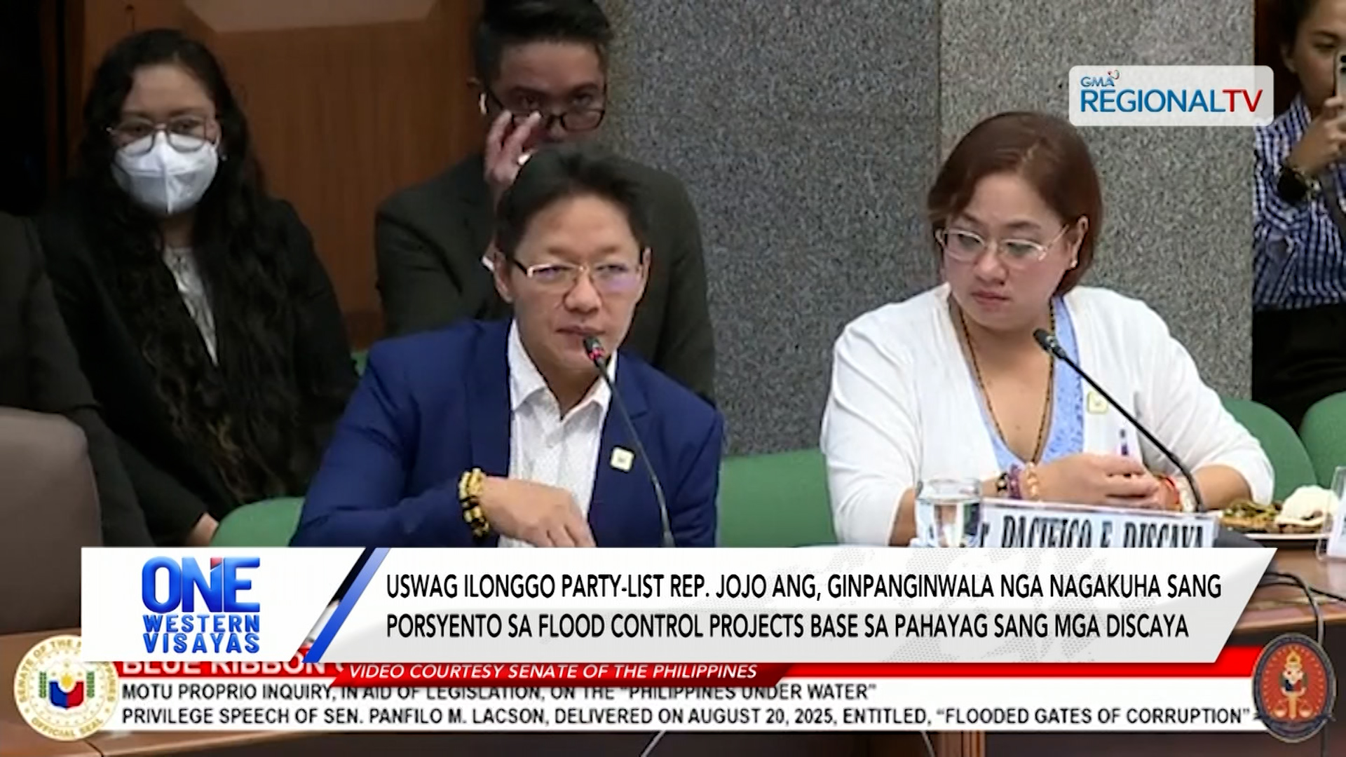 Rep. Ang, ginpanginwala nga nagakuha sang porsyento sa flood control ...