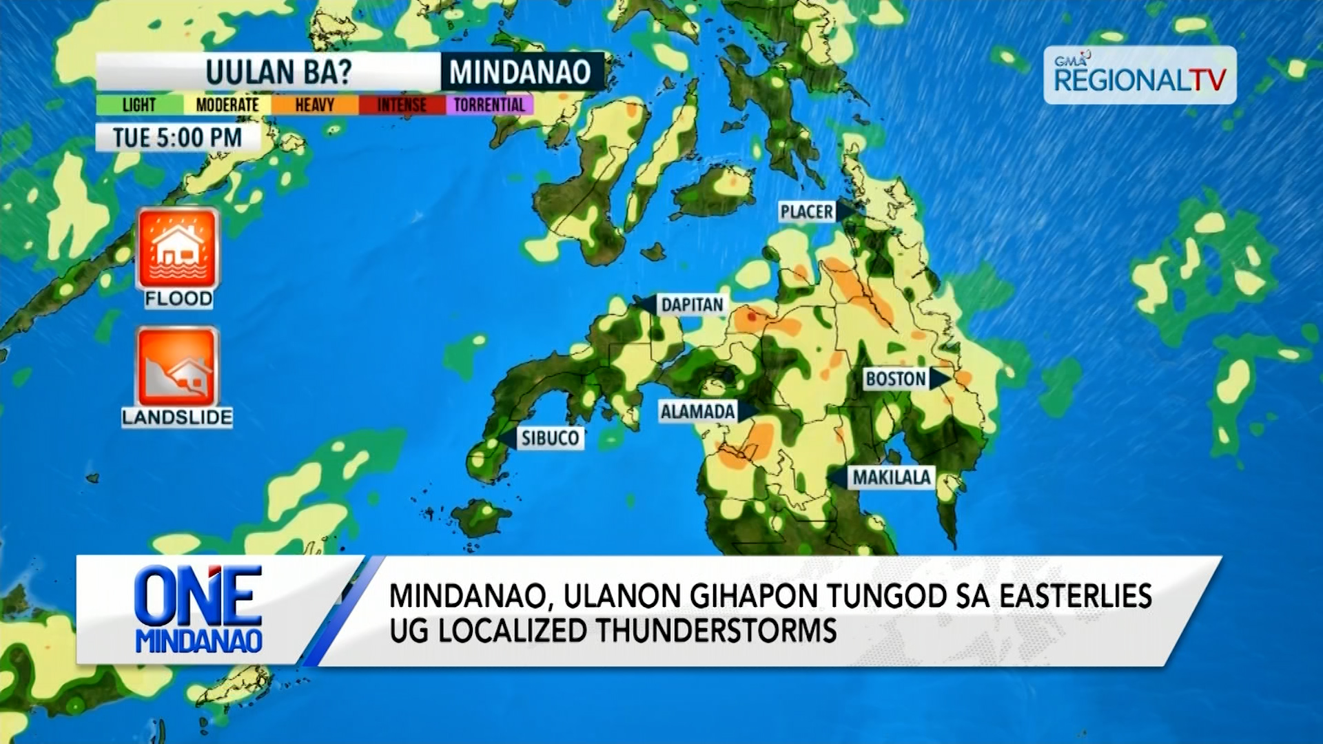 LPA sa Luzon, dunay medium chance nga mahimong bagyo nga tawagong Paolo| One Mindanao