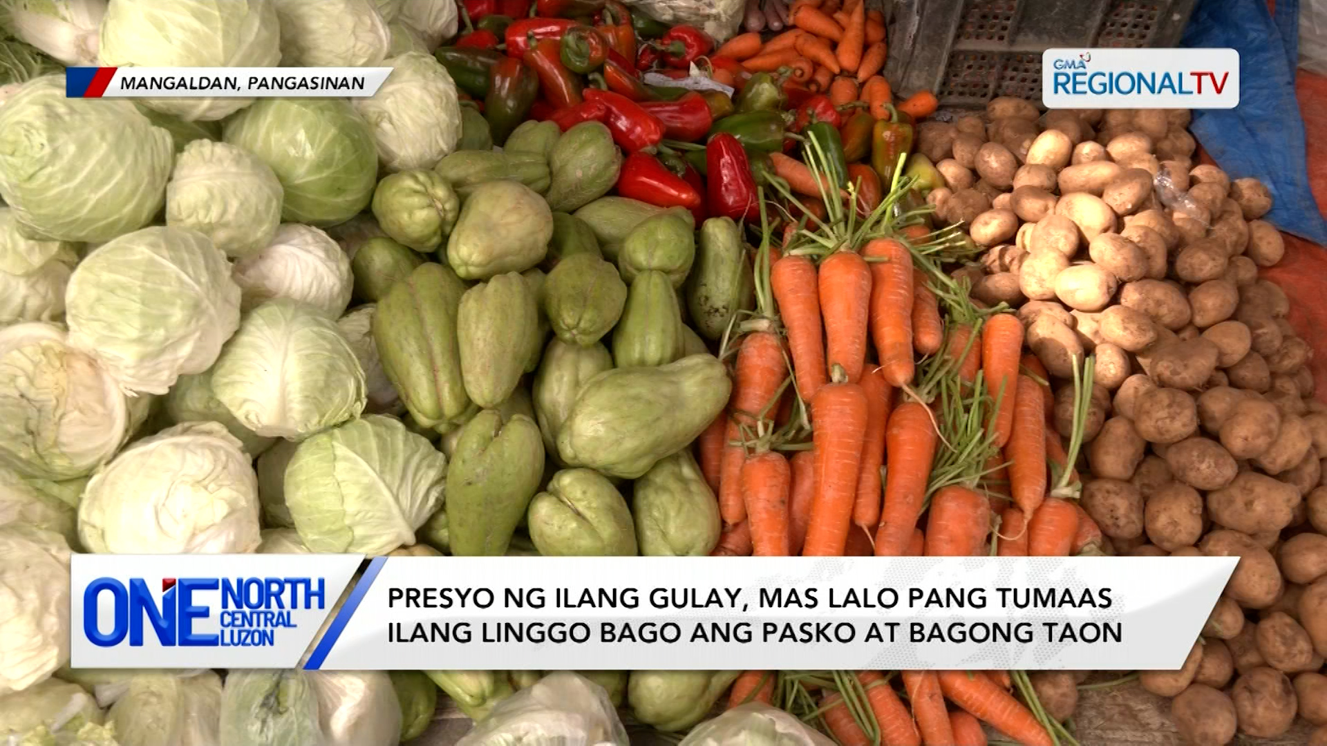 Presyo ng ilang gulay, mas lalo pang tumaas bago ang Pasko at Bagong ...