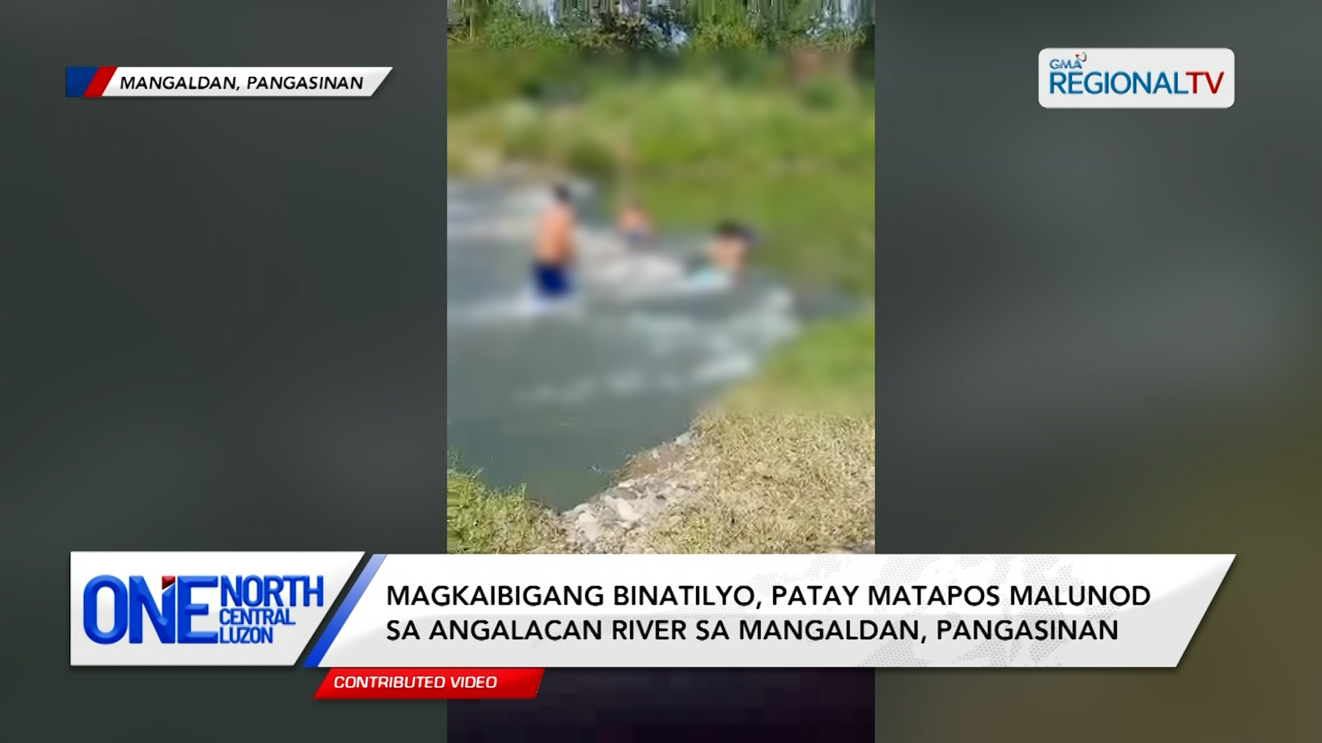 Magkaibigang binatilyo, patay matapos malunod sa Angalacan River | One ...