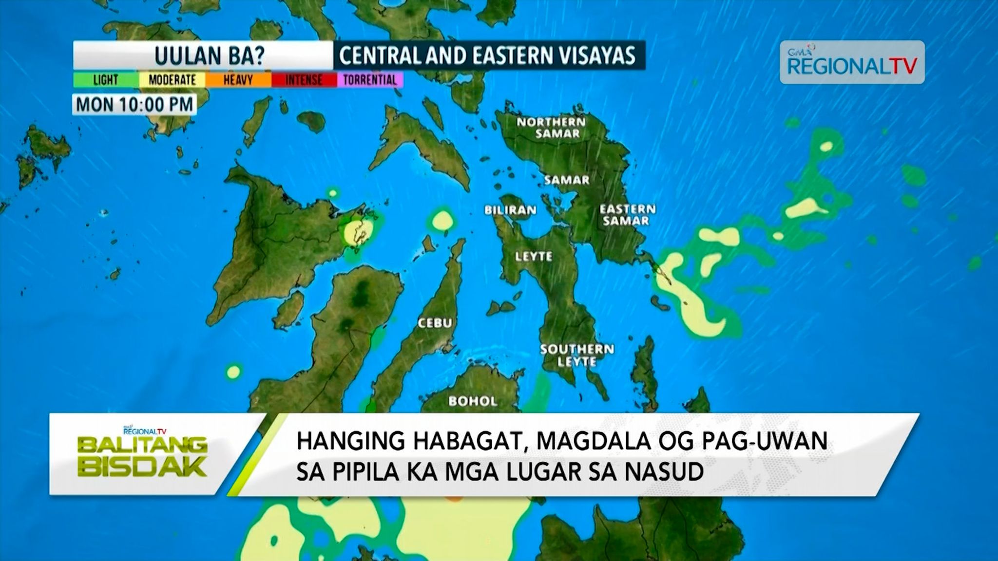 Hanging habagat, magpa-uwan sa pipila ka mga lugar sa nasud | June 10