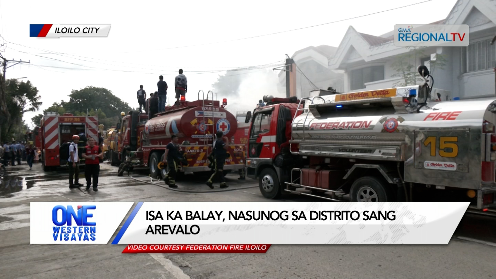 Isa ka balay, nasunog sa distrito sang Arevalo