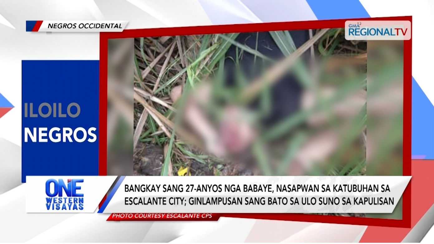 Bangkay sang 27-anyos nga babaye, nasapwan sa katubuhan sa Escalante City | One Western Visayas